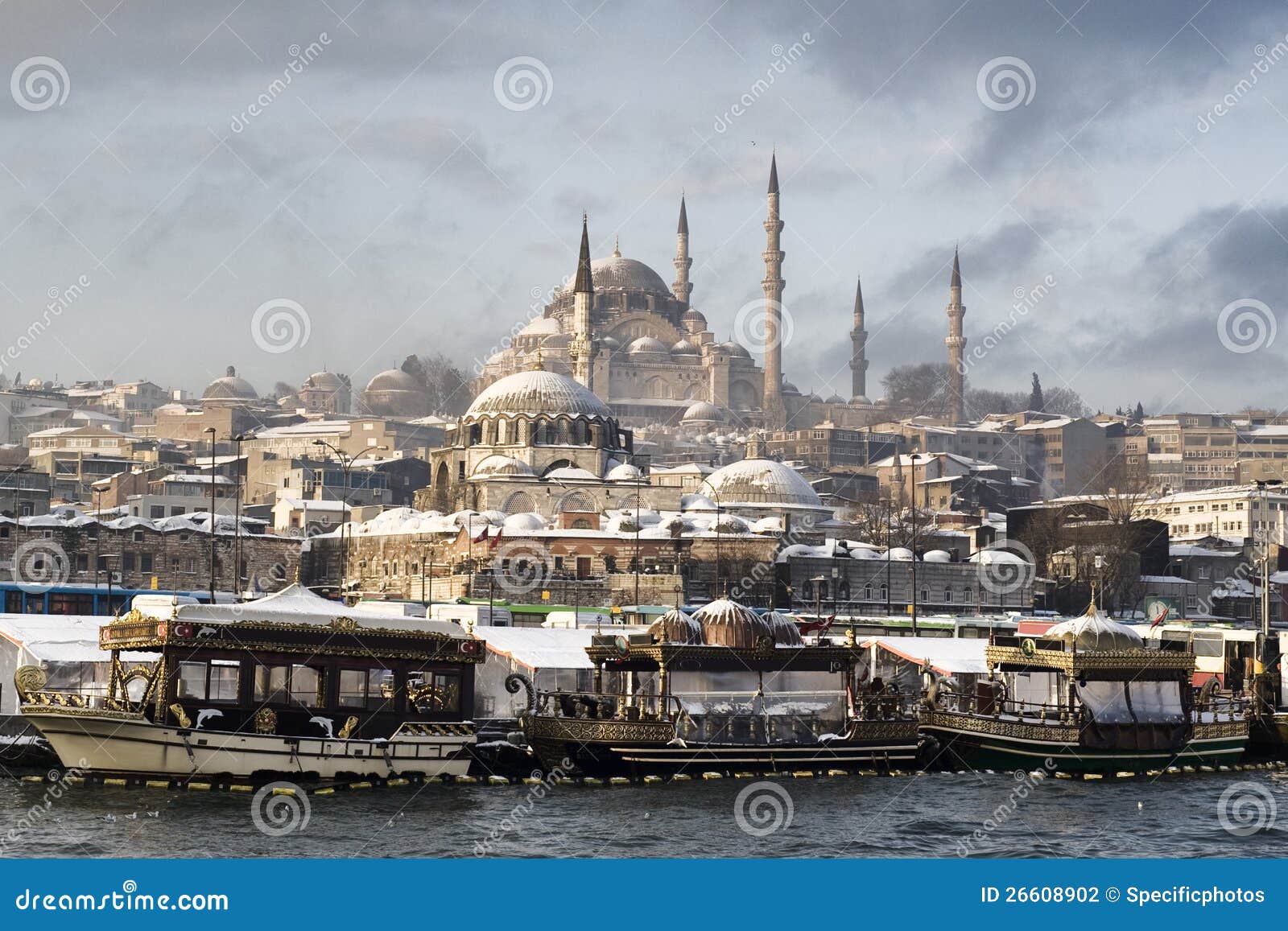 The old city of istanbul stock photo. Image of mosques - 26608902