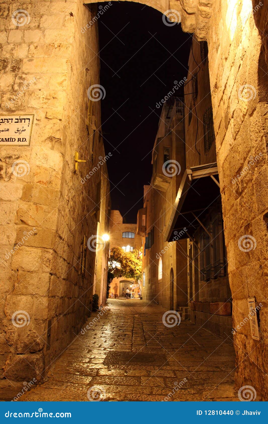 Old City Of Jerusalem On The Temple Mount Under Golden Sunset In The ...