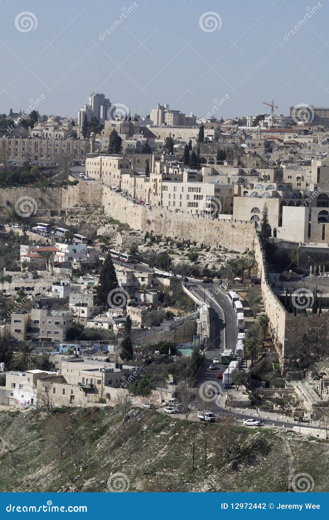 Old city Jerusalem stock photo. Image of city, historical - 12972442