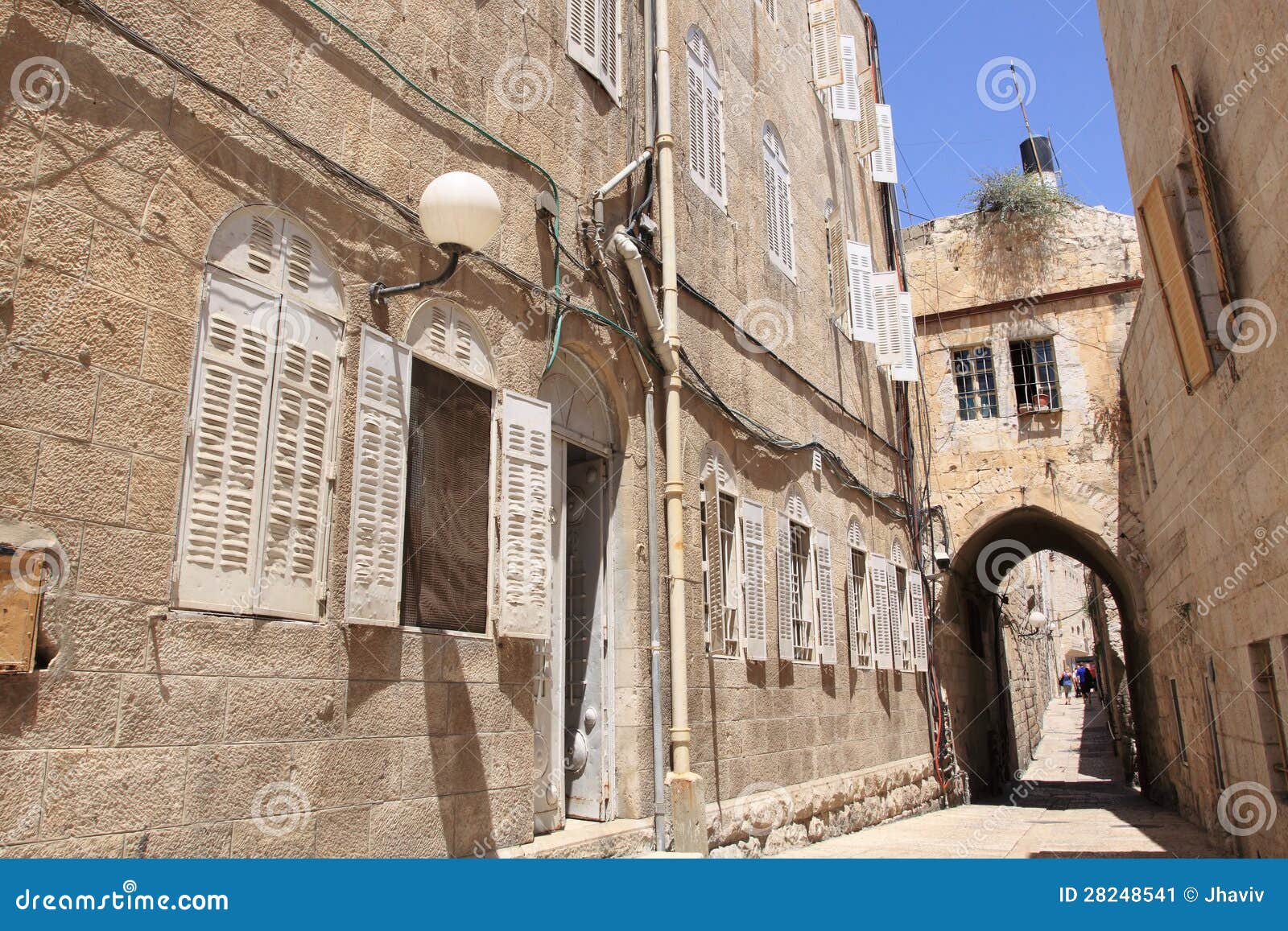 The old city of Jerusalem stock image. Image of detail - 28248541