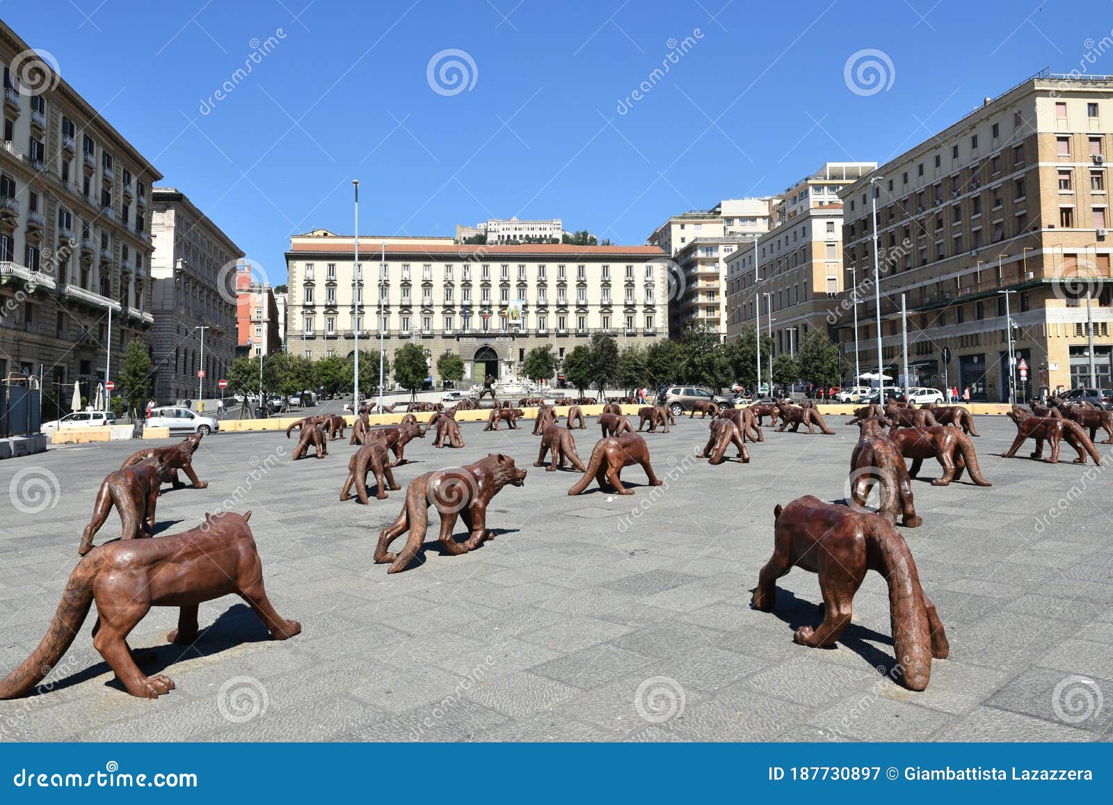 The Old City of Naples, Italy. Editorial Photography - Image of naples ...