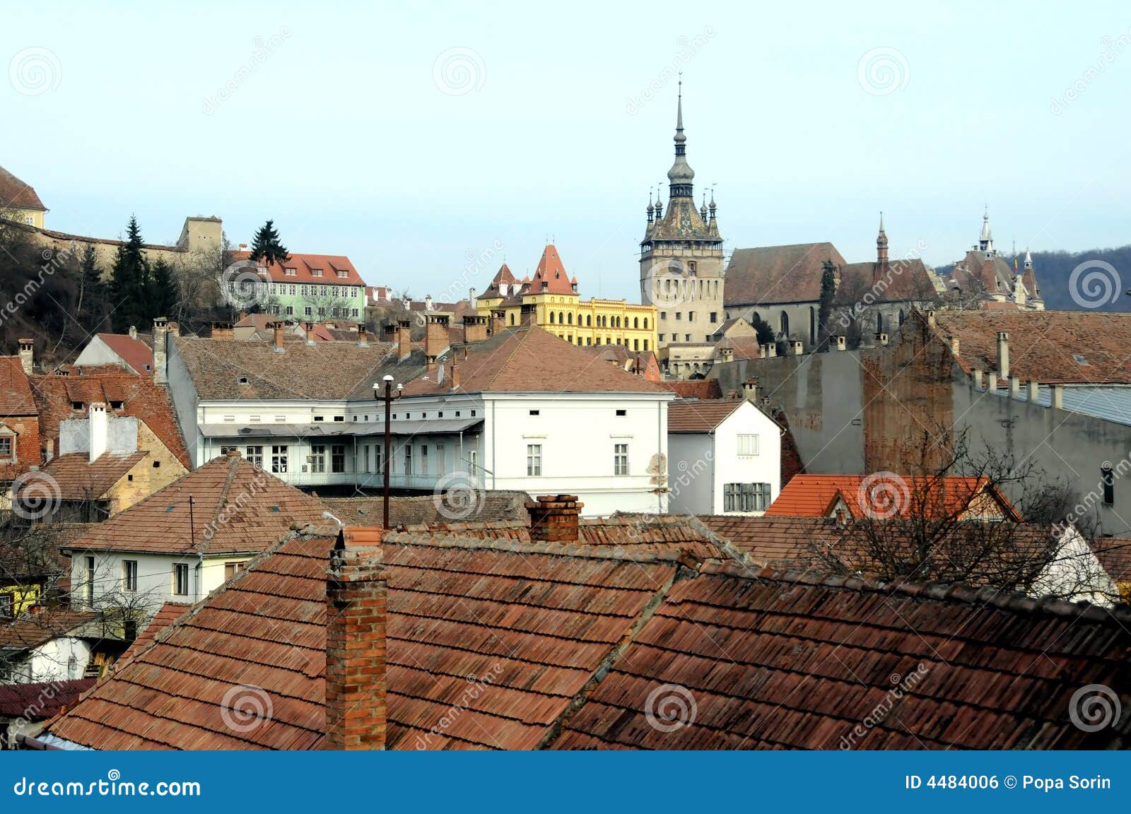 Old city rooftops stock photo. Image of capital, house - 4484006