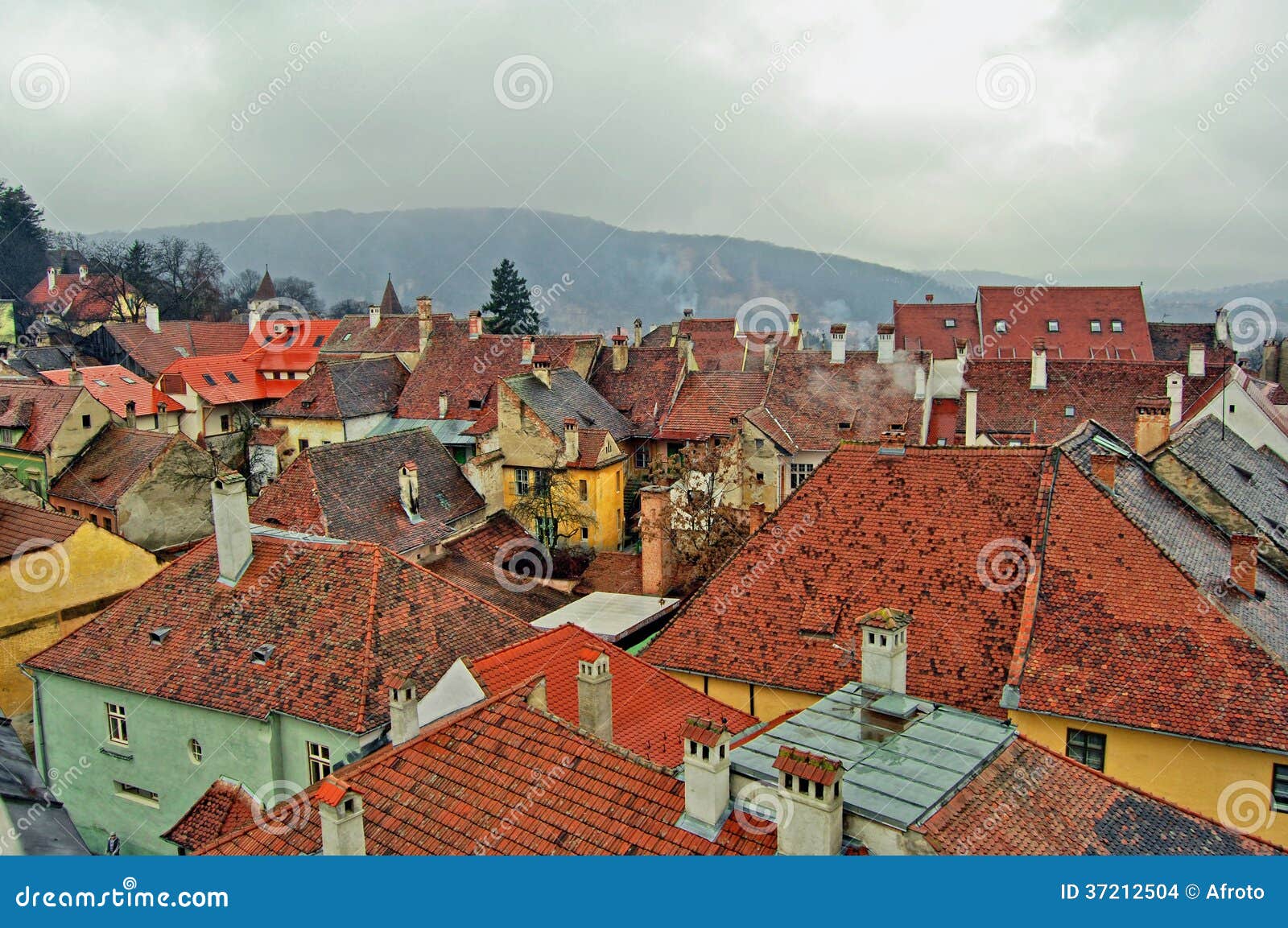 Old city rooftops stock photo. Image of destination, scenery - 37212504