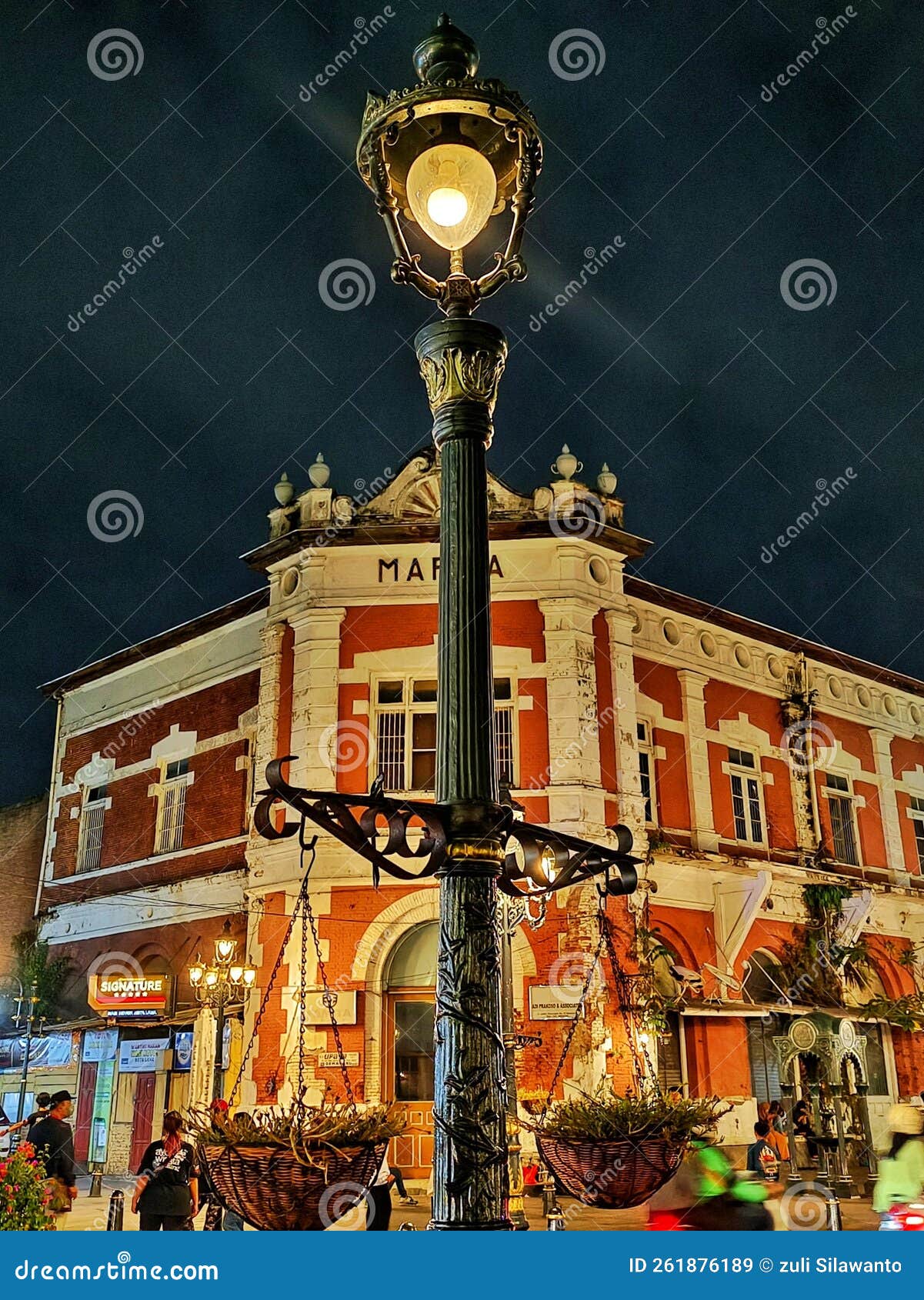 Old City of Semarang Central Java Editorial Stock Image - Image of ...