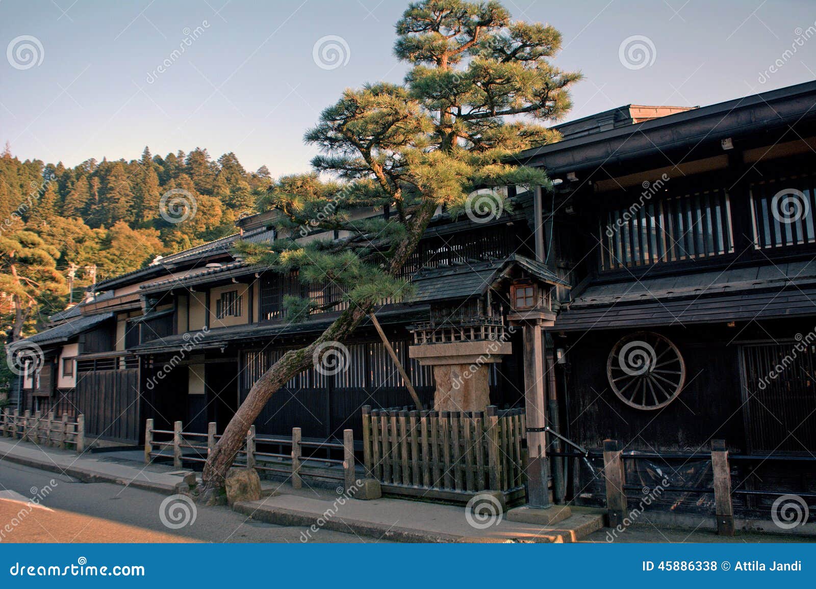 TAKAYAMA, JAPAN- MARCH 27, 2019:The National Historic Site Takayama ...