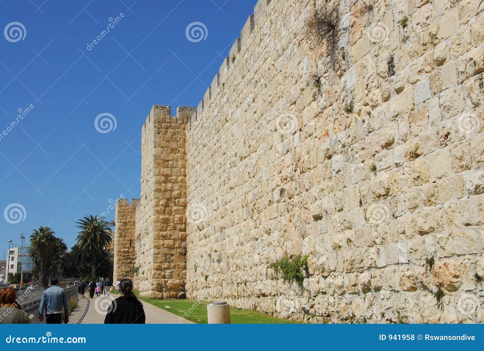 Old City Wall editorial stock photo. Image of mount, belief - 941958
