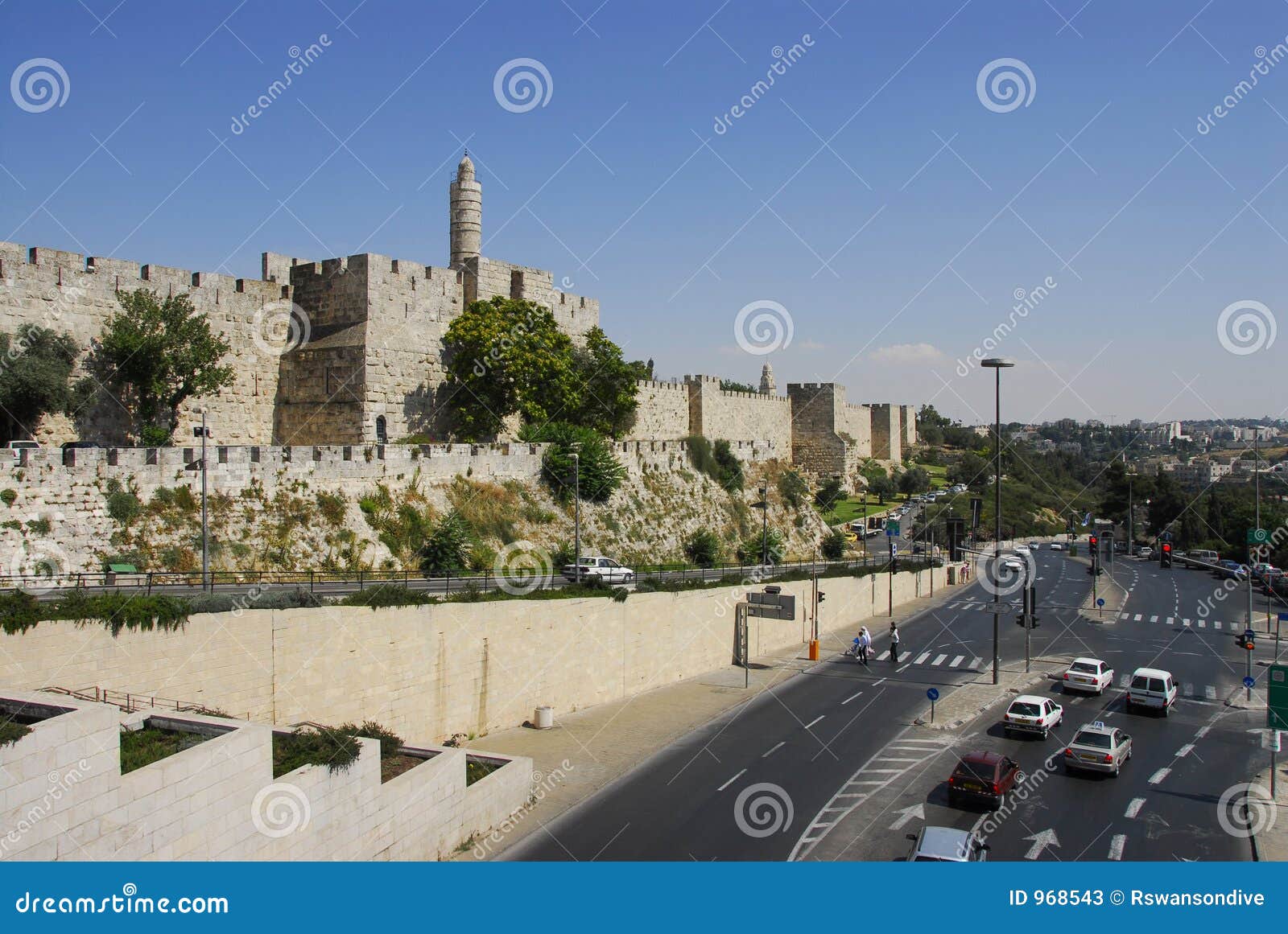 Old City Wall stock image. Image of olives, historic, russian - 968543