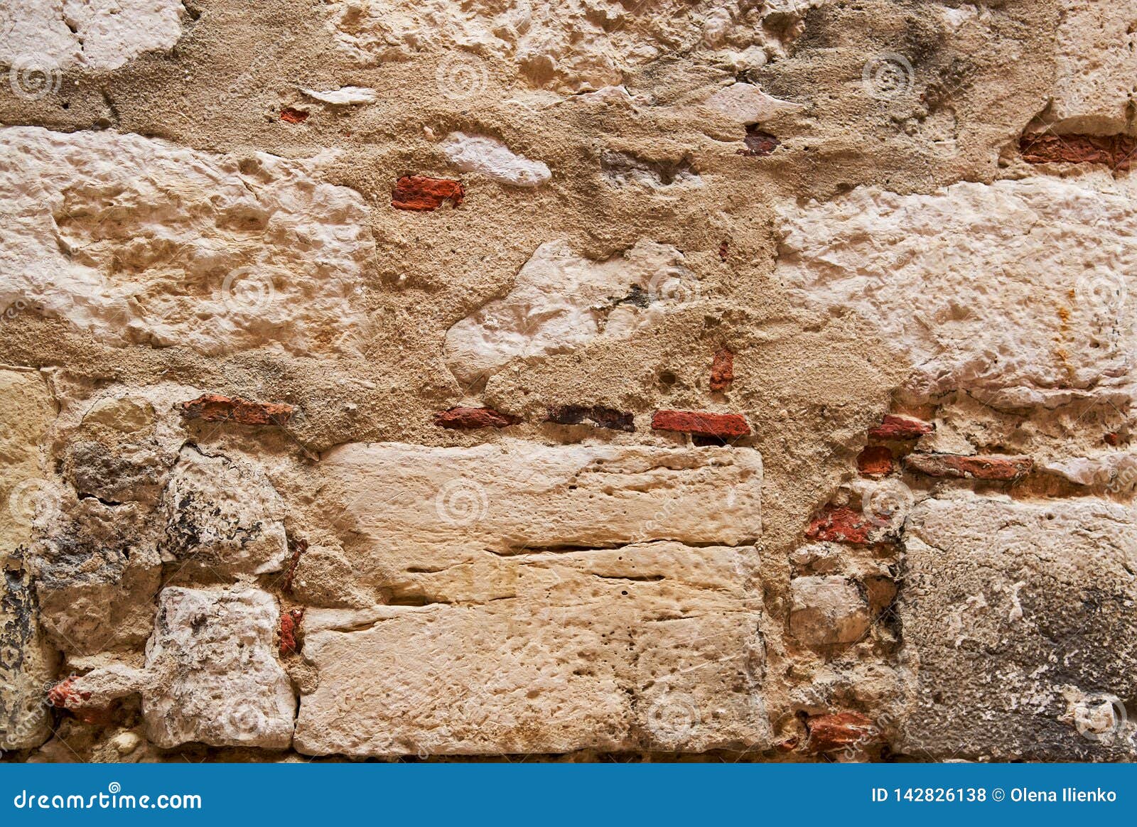 Old city wall architecture stock photo. Image of plaster - 142826138