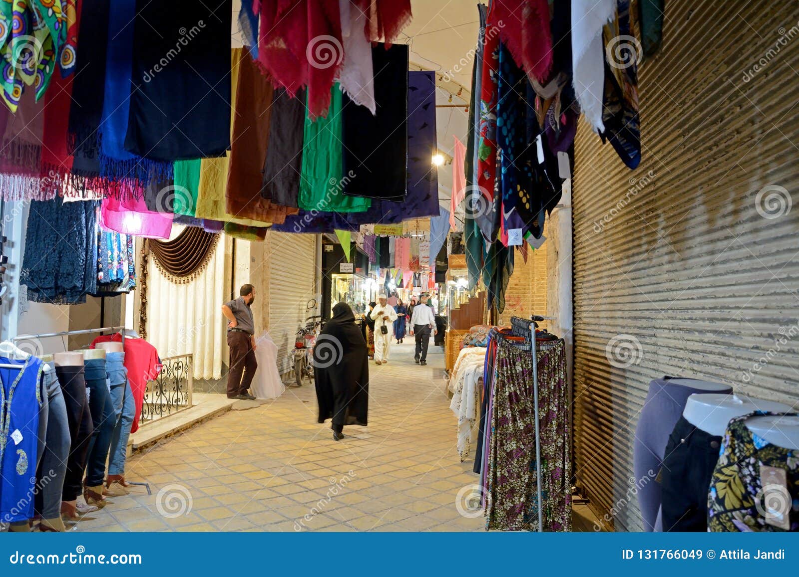 Bazaar, Yazd, Iran editorial stock image. Image of bazaar - 131766049