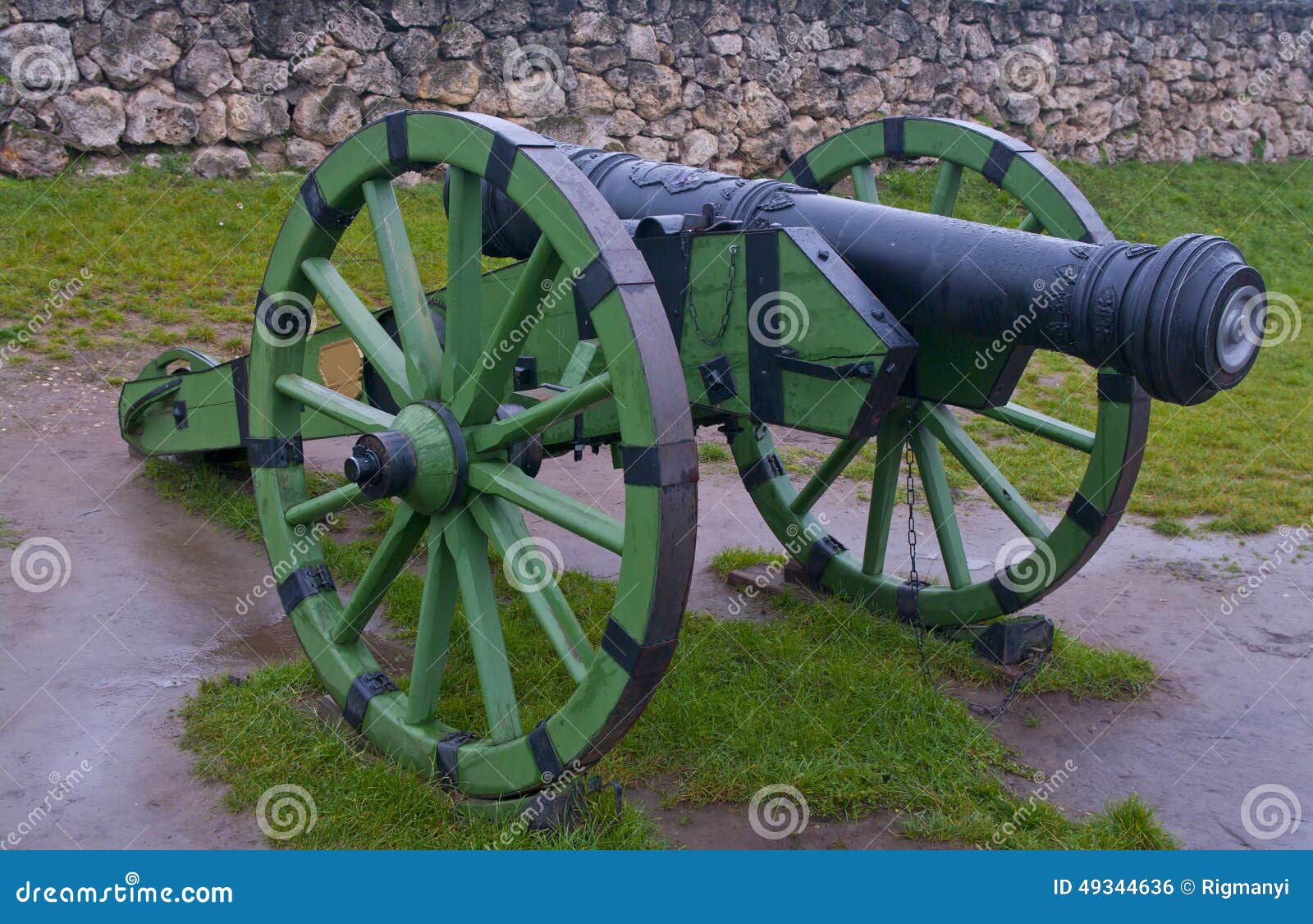 Artillary Cannon Us Army 105mm M2 A2 Pullman Standard Royalty-Free ...