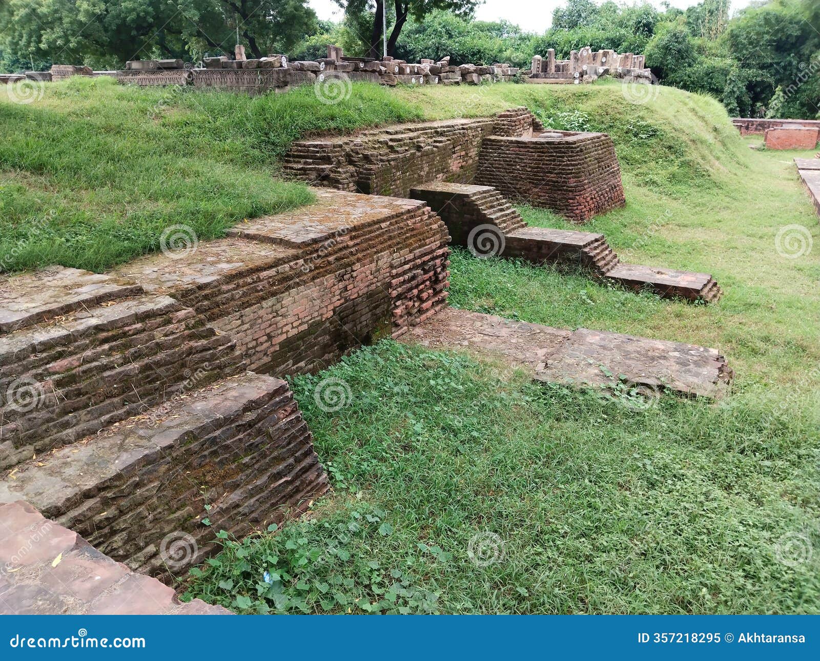 Old Civilization House Ruins Controlled by Government Stock Image ...