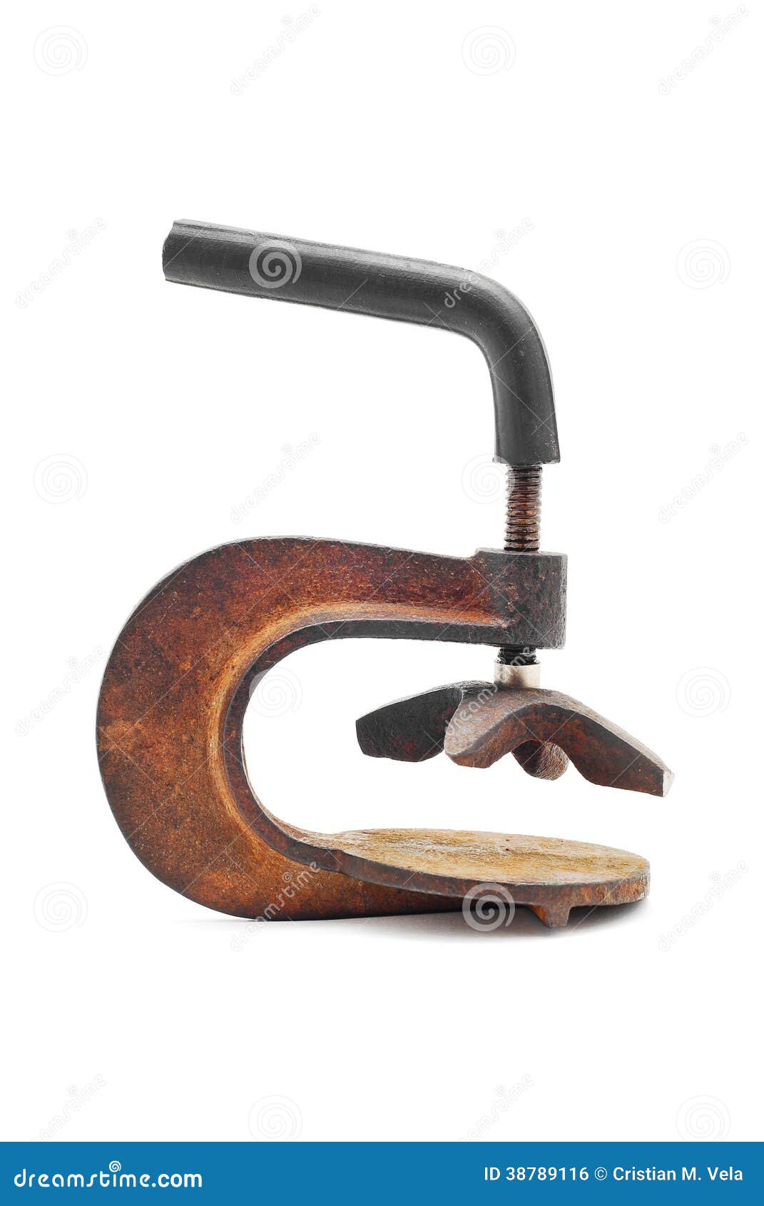 Old clamp stock photo. Image of handle, clamp, carpenter - 38789116