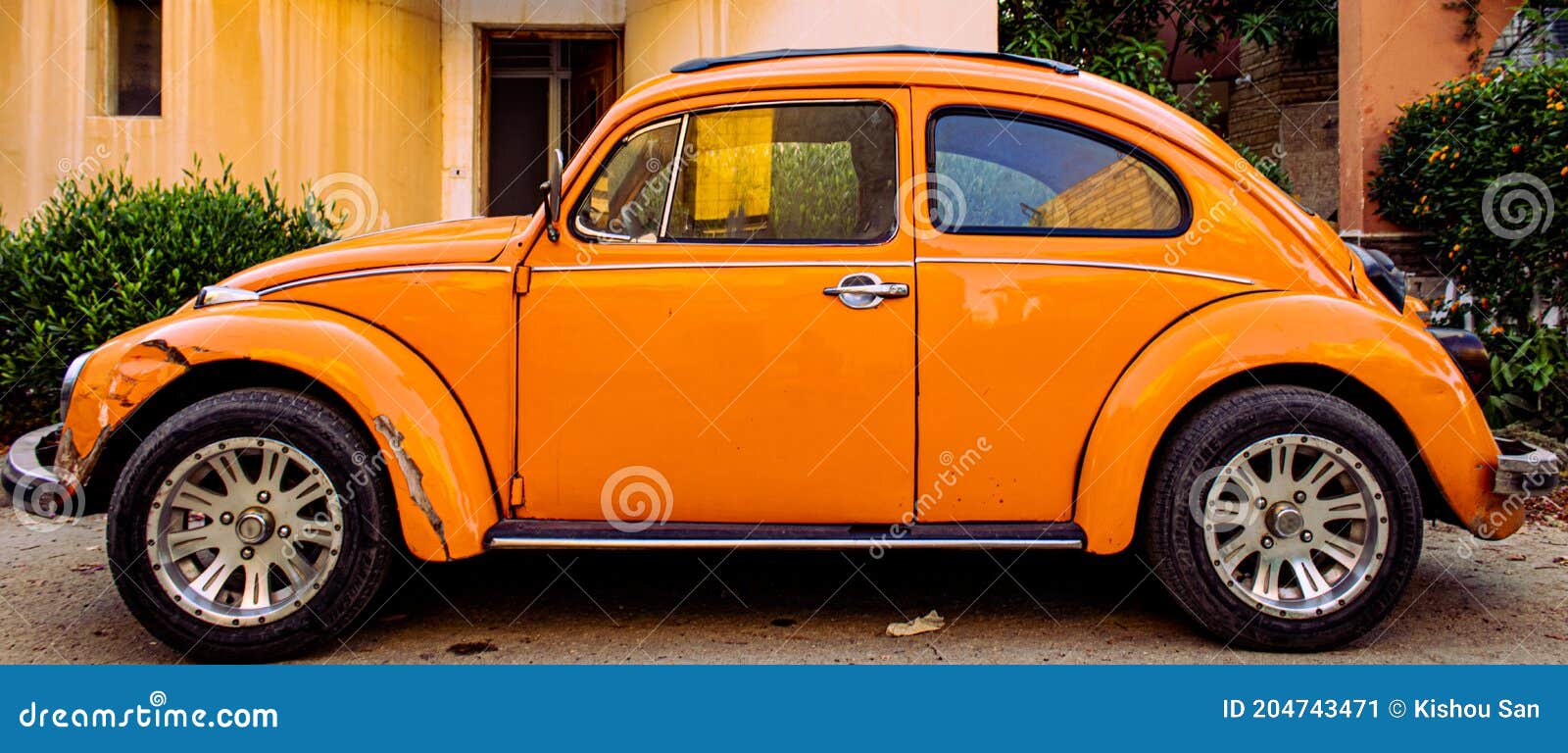 Old Classic Car, Side View. Stock Image - Image of exhibition ...