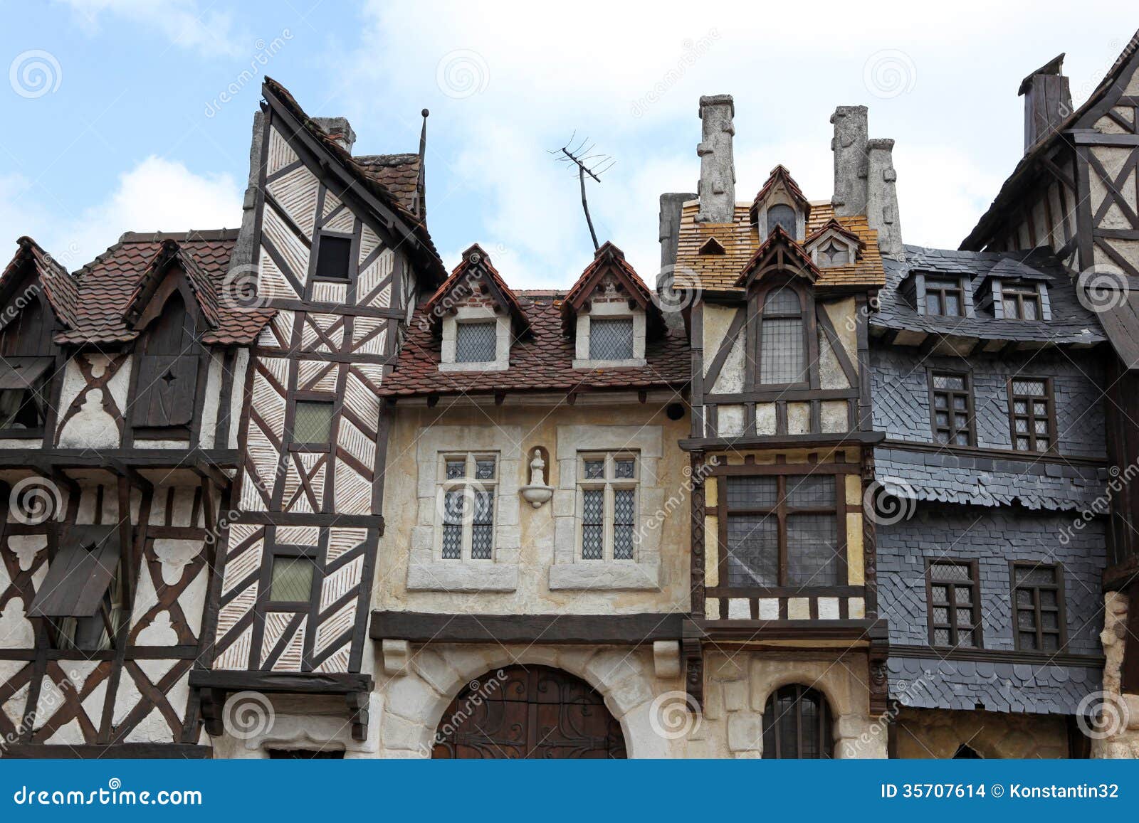 Old Classic European Building Stock Photo - Image of european, france ...