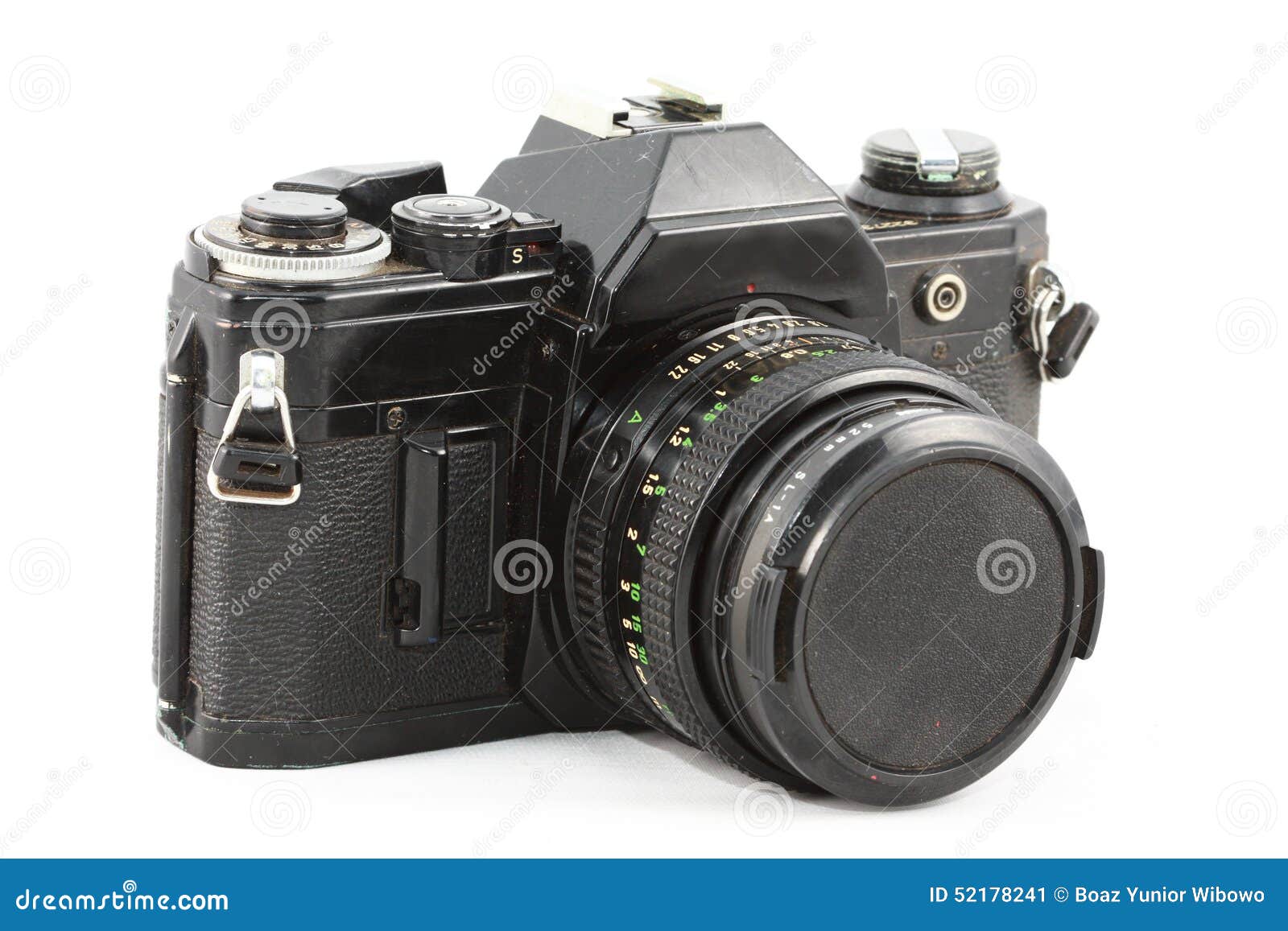 Old Classic Film Camera stock image. Image of film, outdated - 52178241