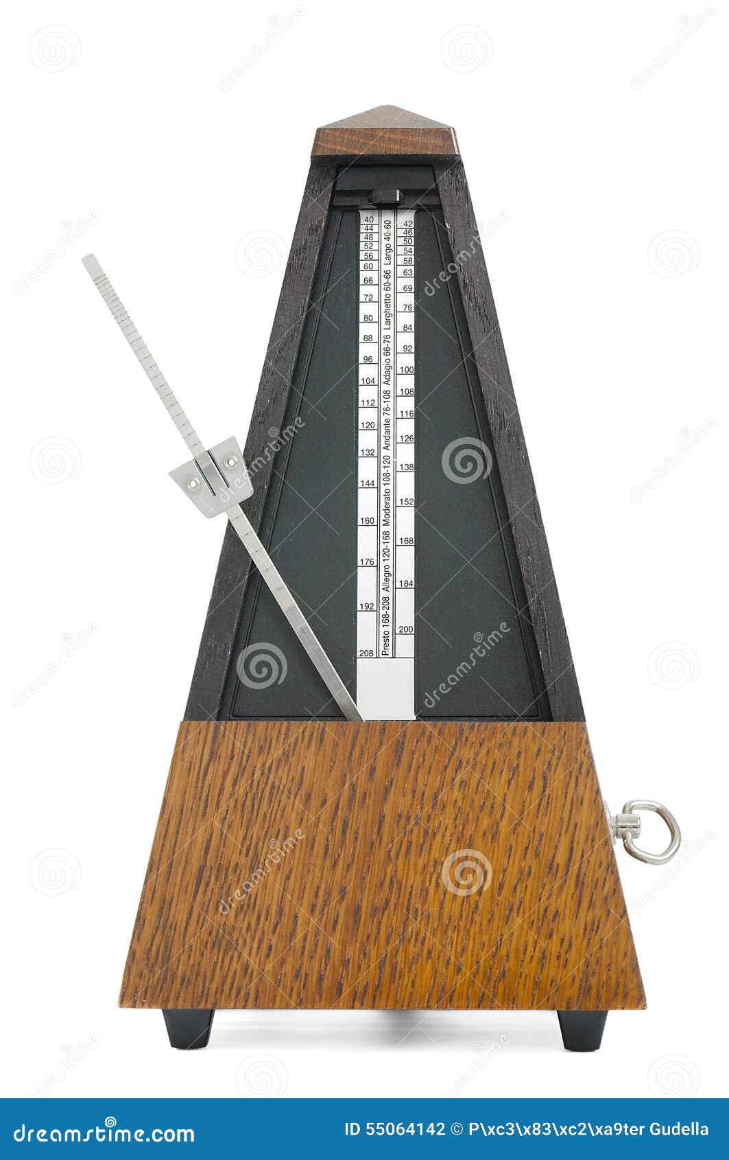 Old Classic Metronome stock photo. Image of beat, musician - 55064142