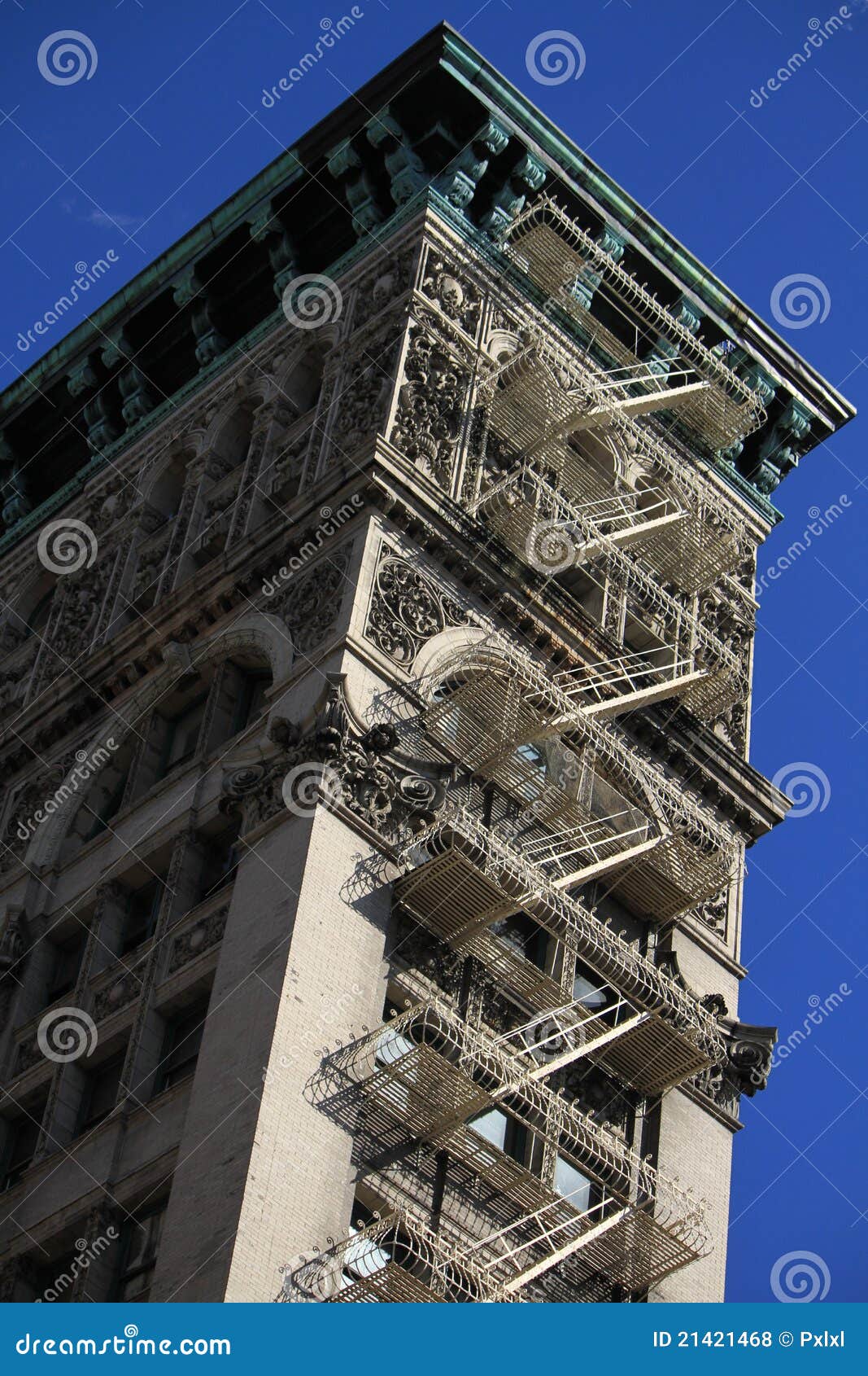 Old Classic New York, Manhattan Building Stock Photo - Image of classic ...