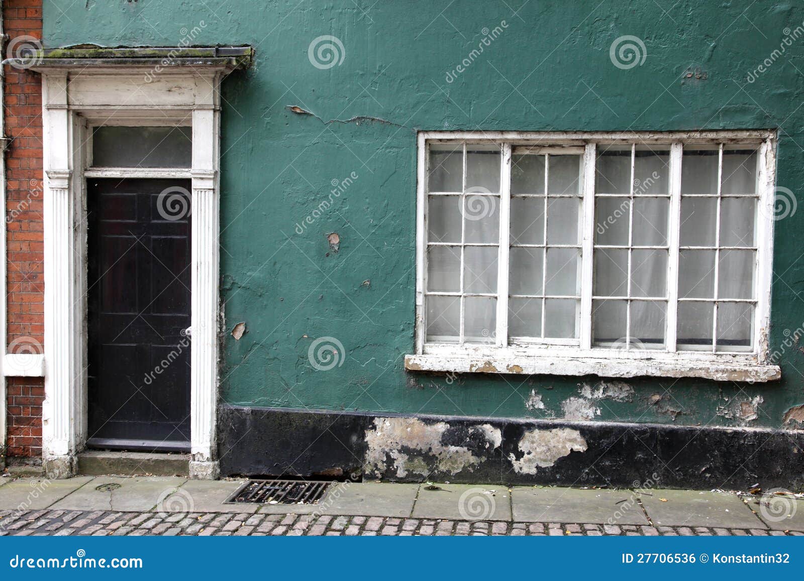 Old Classic Victorian Door And Window Royalty-Free Stock Image ...
