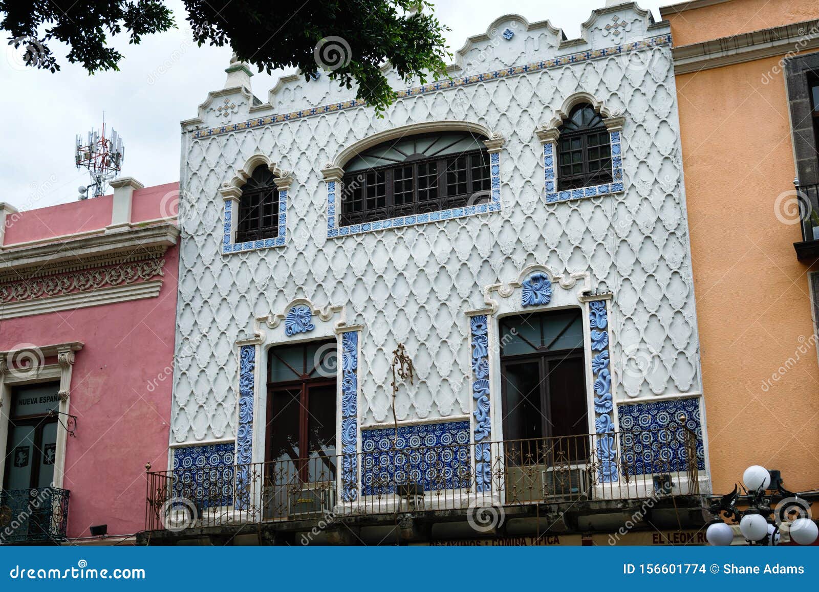 Old Mexican Building Editorial Photo | CartoonDealer.com #133965227
