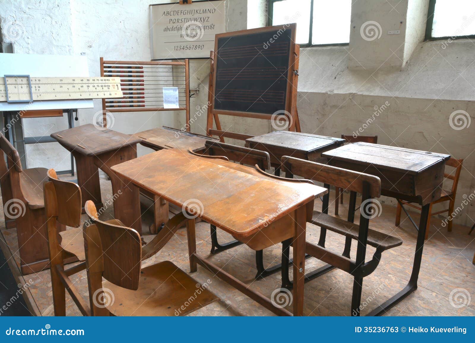 Old classroom stock image. Image of wooden, school, stay - 35236763