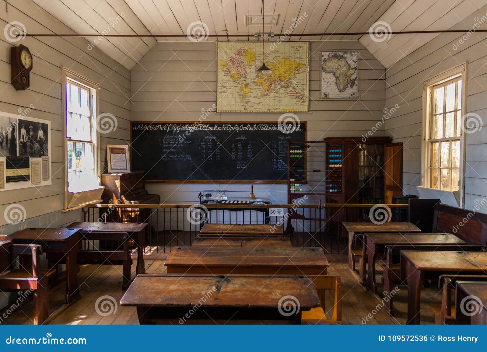 Old Classroom editorial photo. Image of learning, antique - 109572536