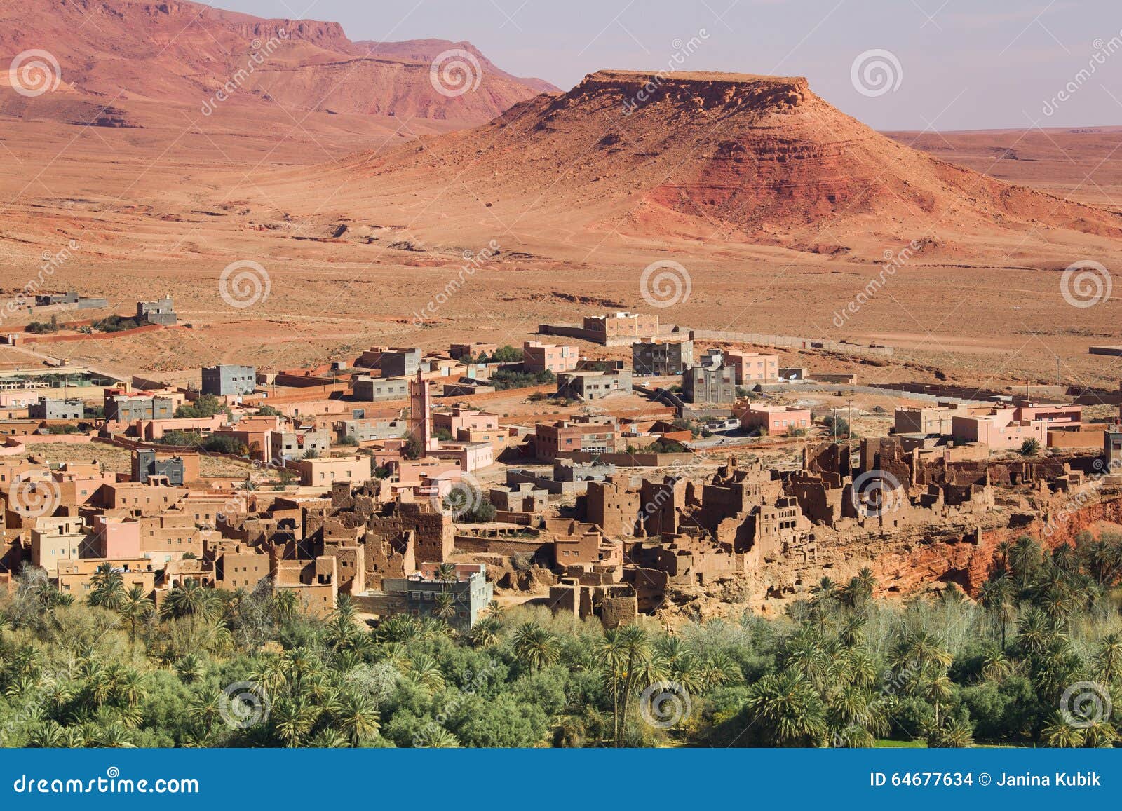 Old Clay Buildings on South Maroko Stock Photo - Image of maroko ...