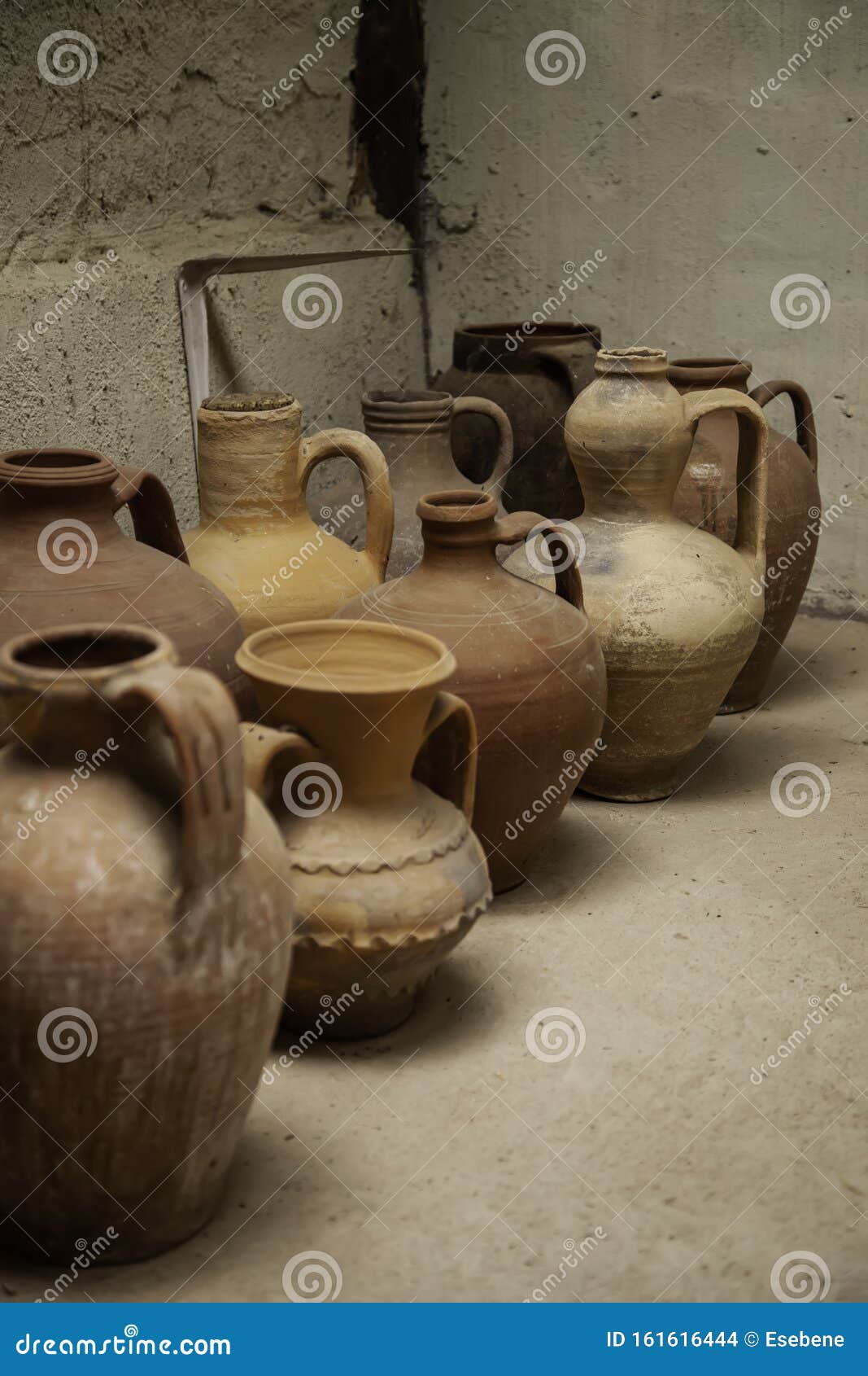 Old clay objects stock photo. Image of homemade, craft - 161616444