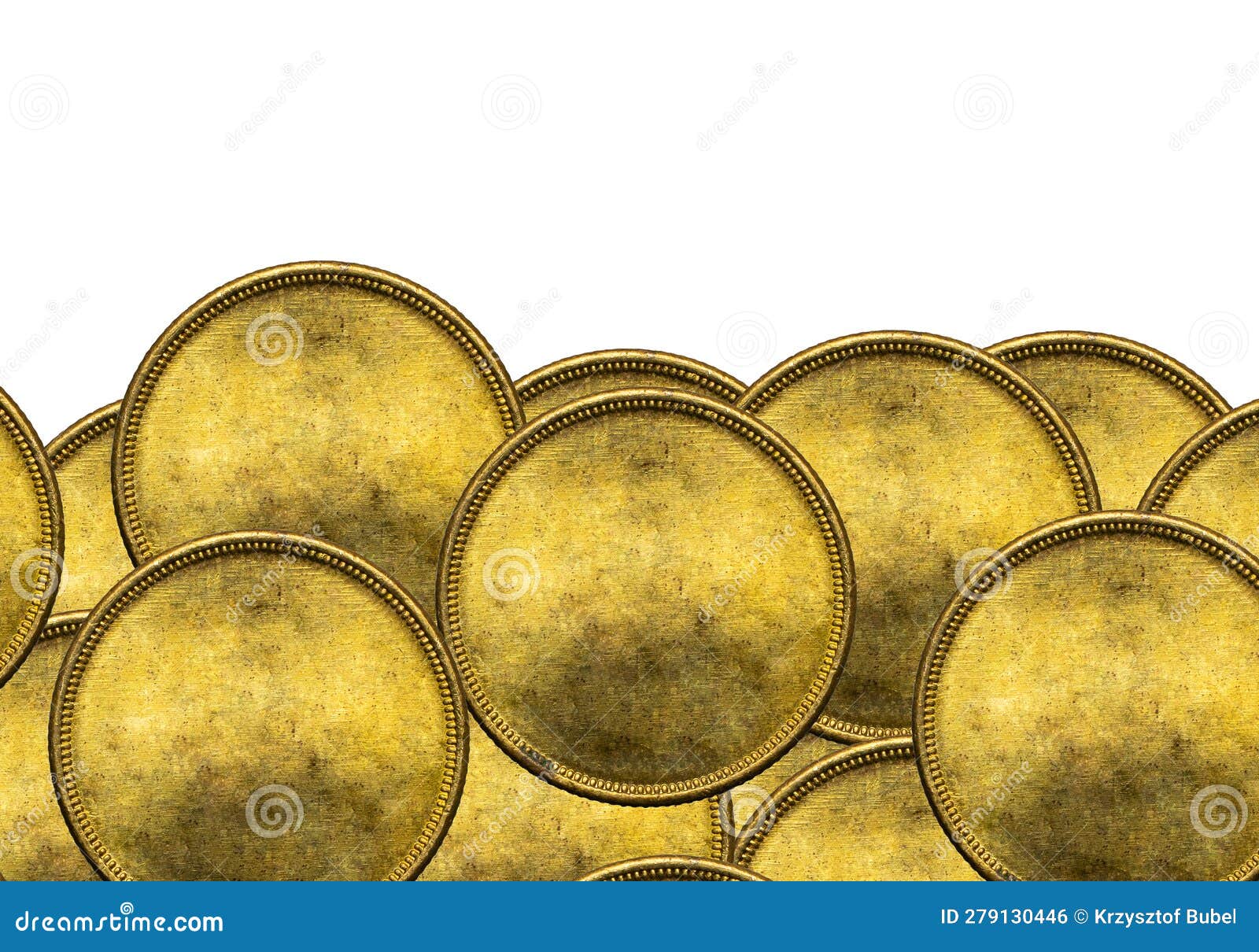 Old Clean Gold Coins. Background Stock Photo - Image of exchange, medal ...