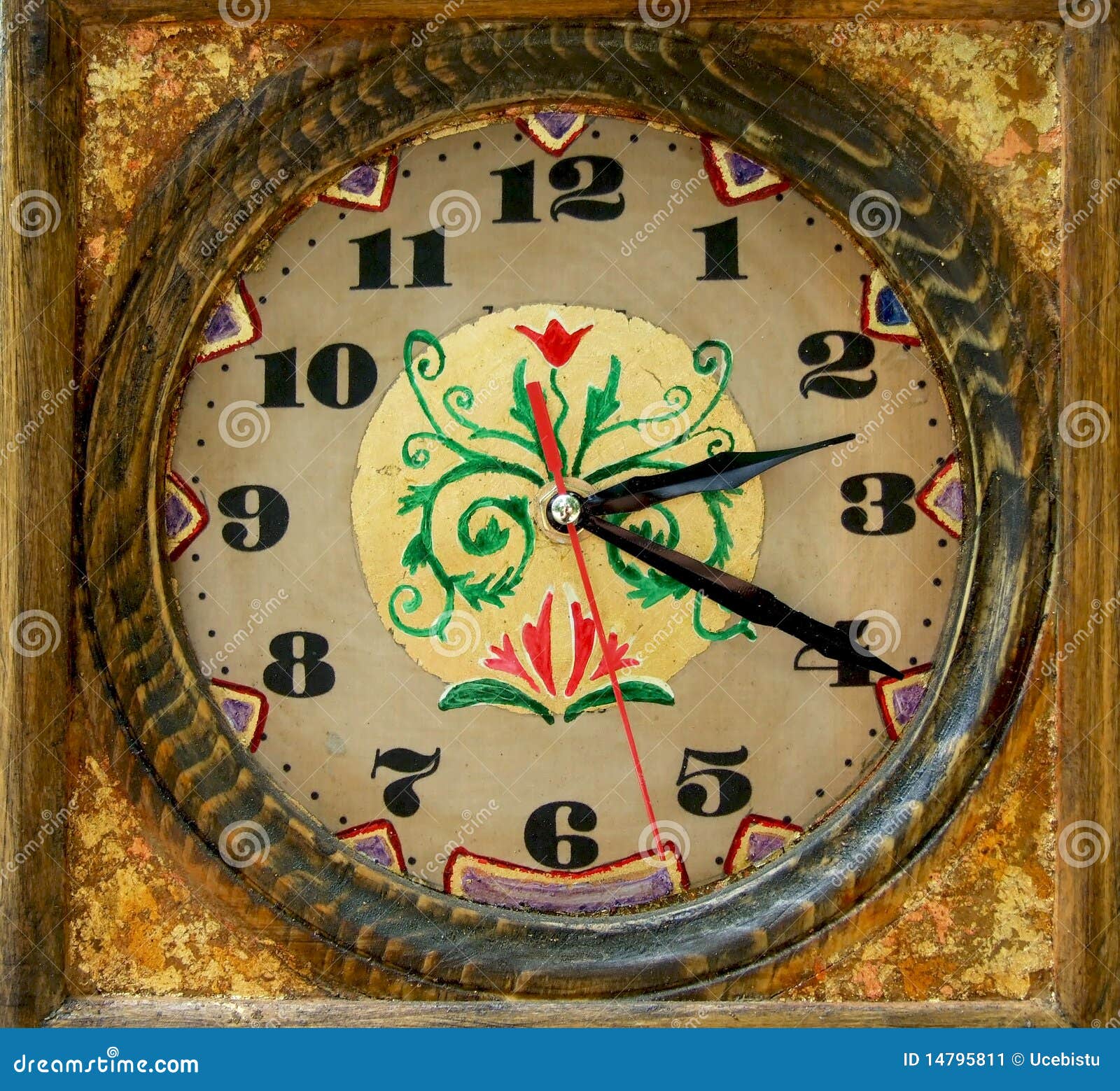 Old clock stock image. Image of elegant, unique, tattered - 14795811