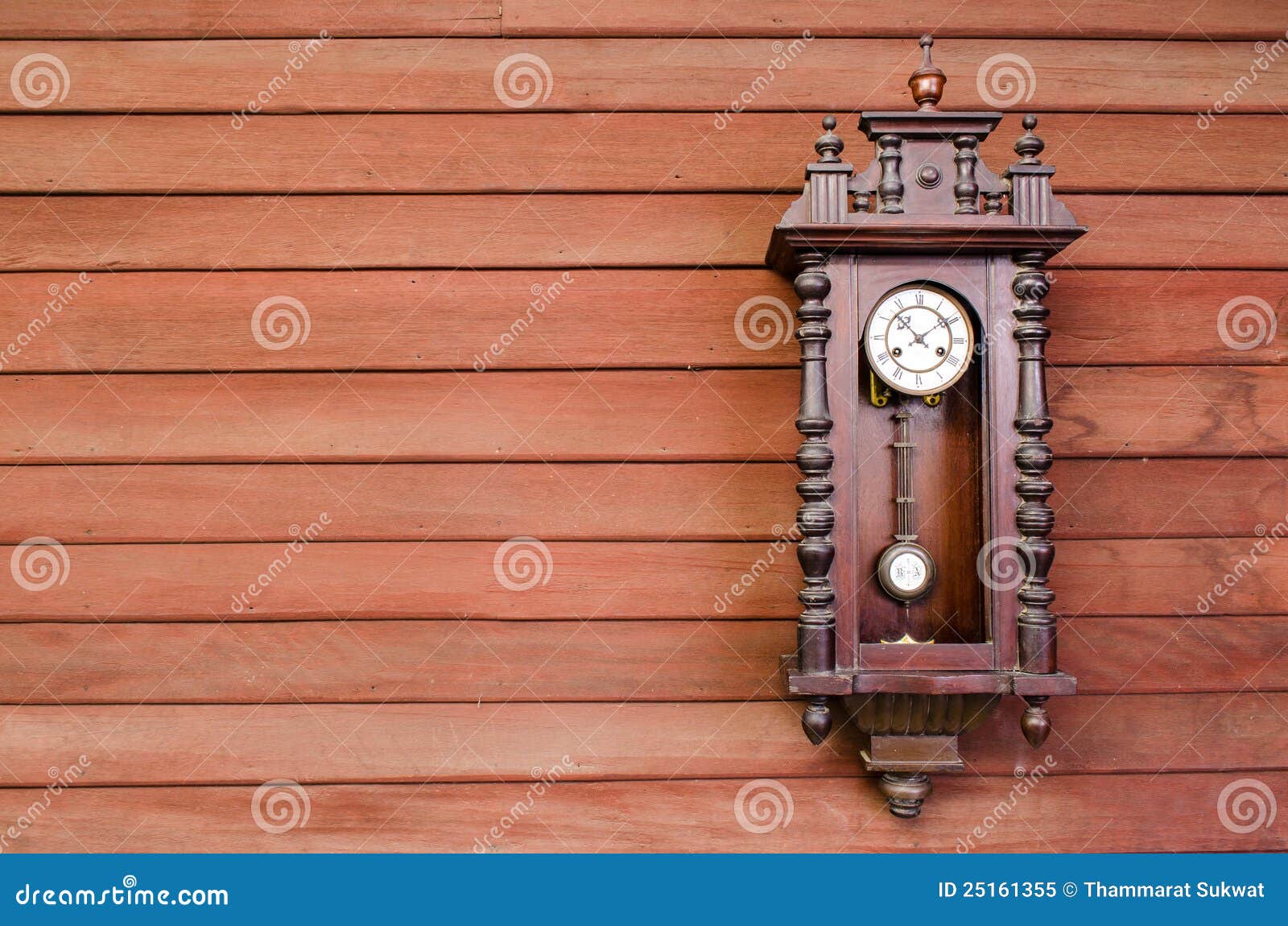 Old clock stock image. Image of pendulum, elegant, machine - 25161355