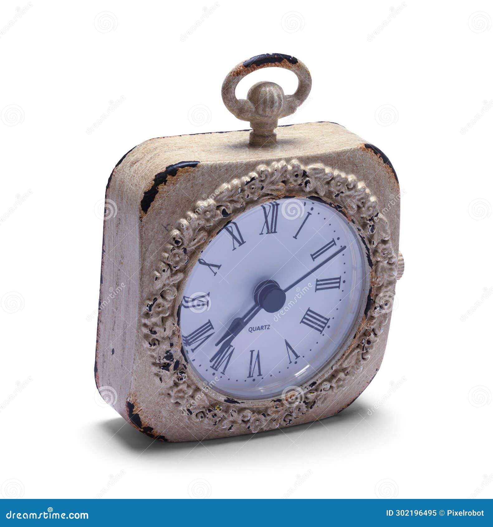 Old Clock stock image. Image of square, small, clock - 302196495