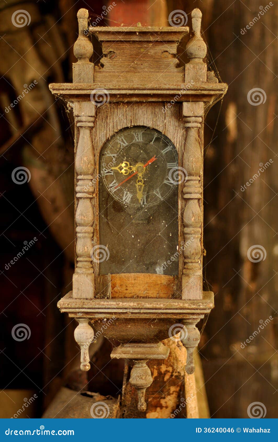 Old clock stock photo. Image of hour, aged, morning, isolated - 36240046