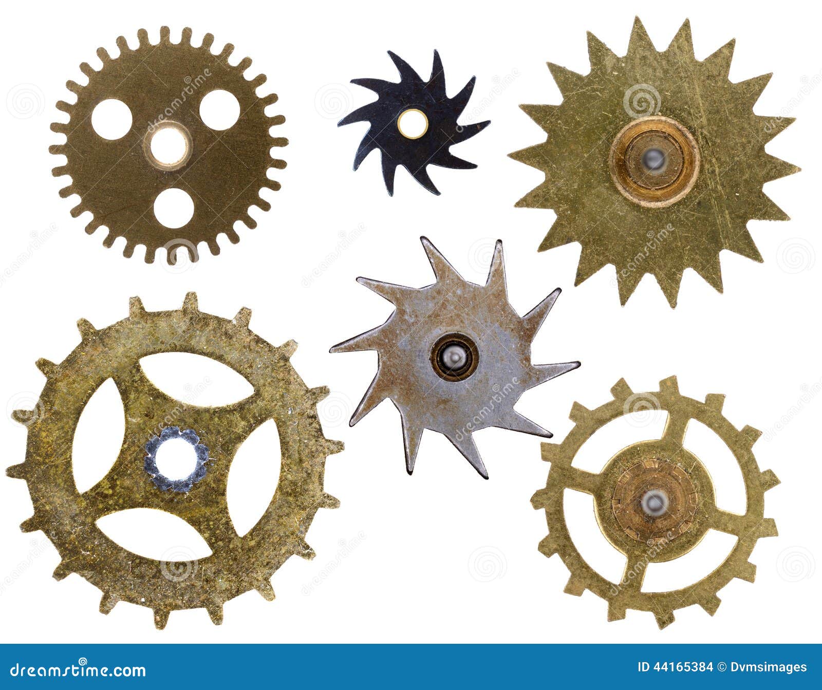 Old Clock Cogs Isolated stock photo. Image of rusty, corrosion - 44165384