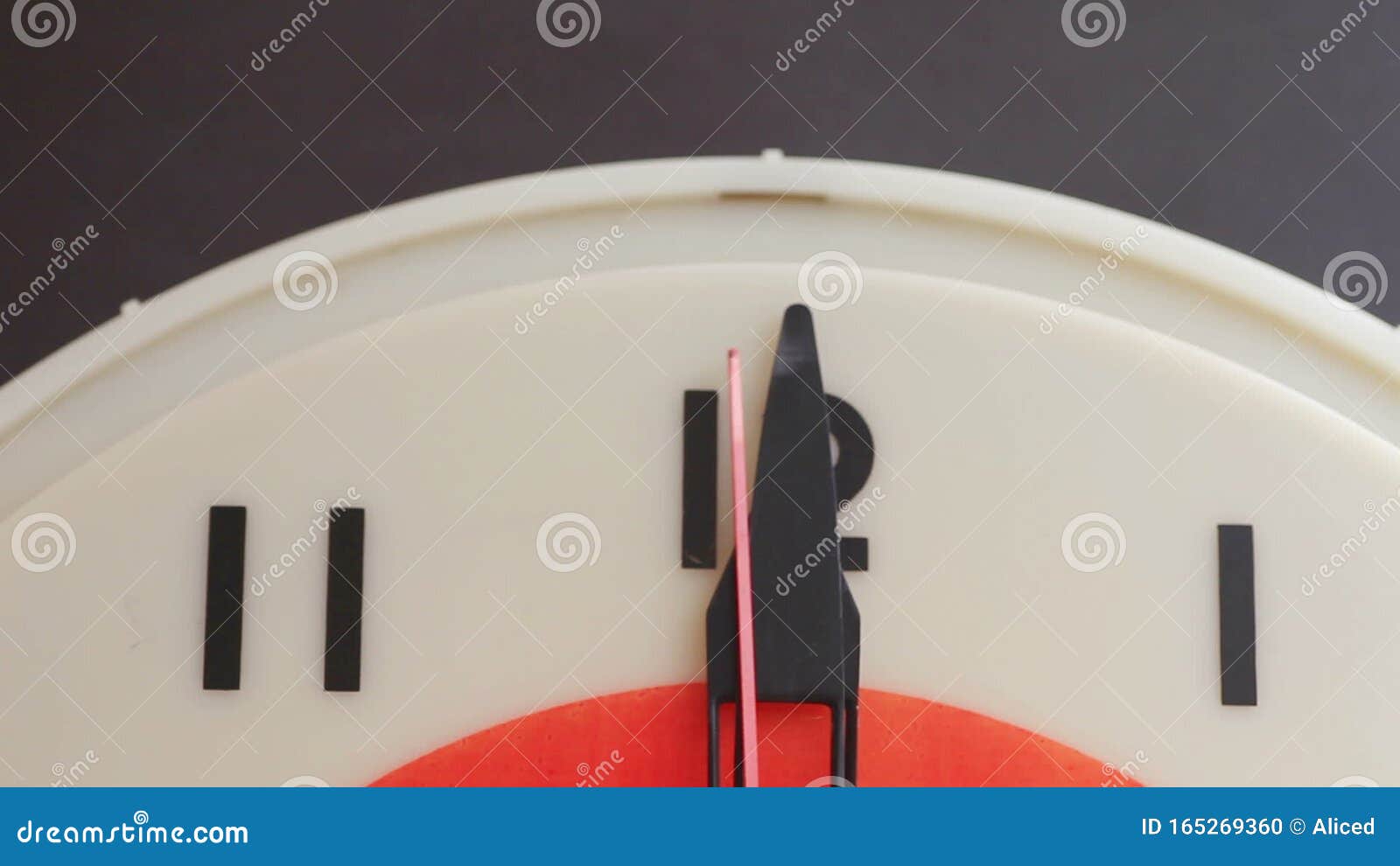 Old Clock Numbers 11 and 12 Stock Footage - Video of shot, numerals ...