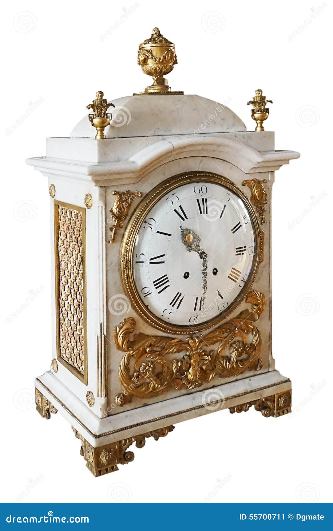 Old clock stock image. Image of numerals, molding, clock - 55700711