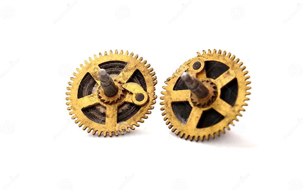 Old Clock Wheels. Time Concept Stock Image - Image of engineering ...