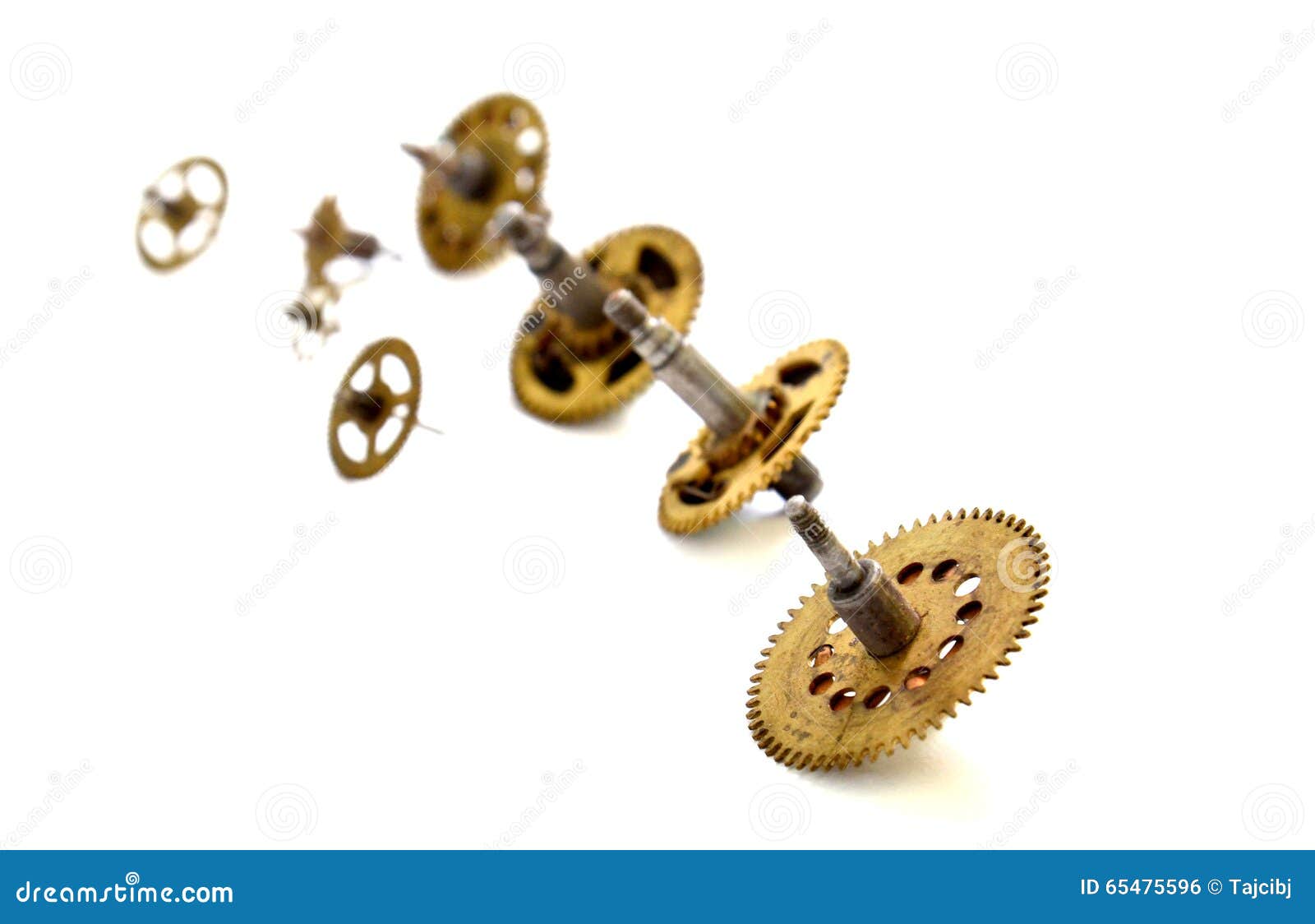 Old Clock Wheels. Time Concept Stock Photo - Image of accuracy, history ...