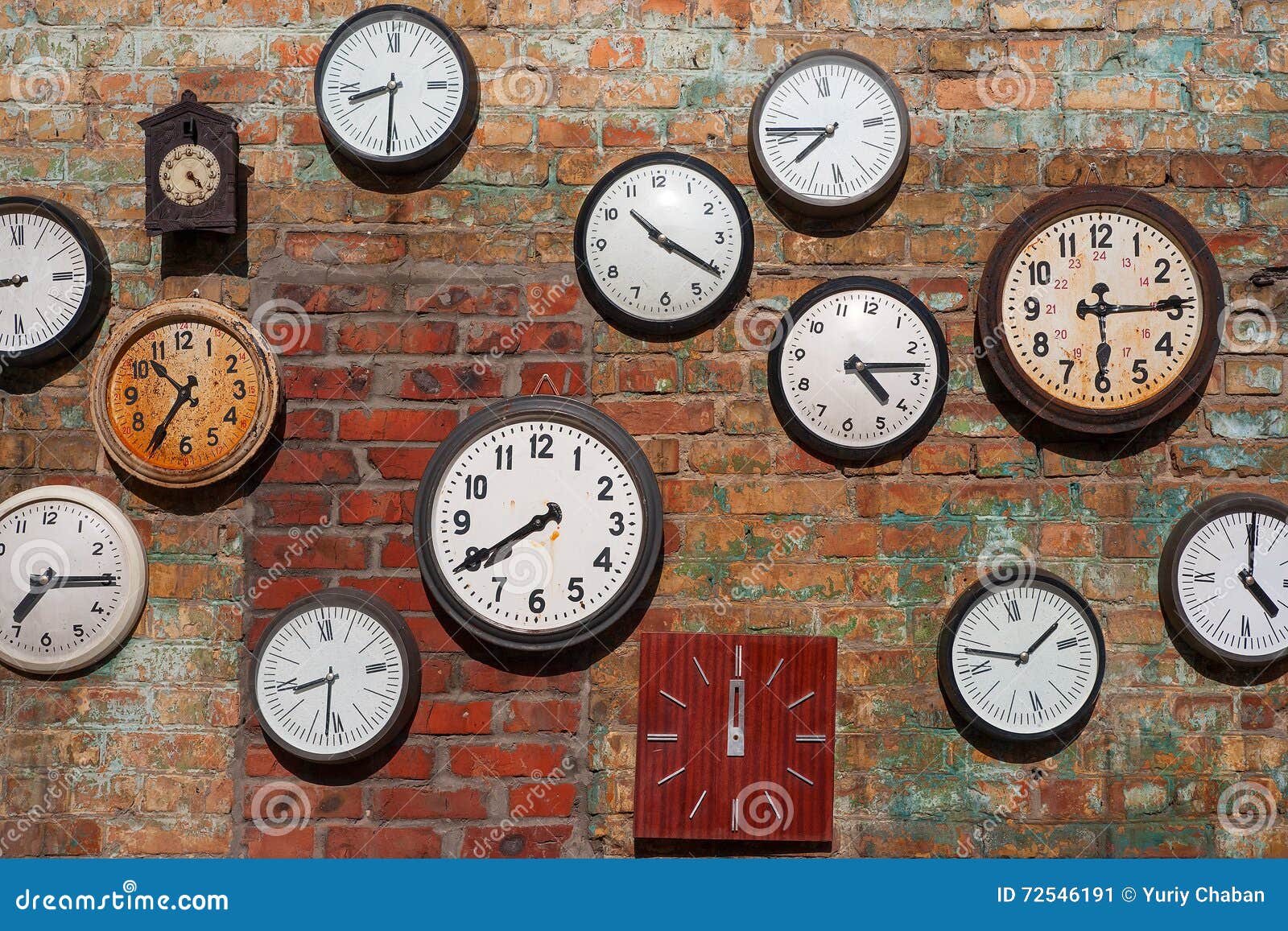 Old clocks stock image. Image of design, classic, alarm - 72546191