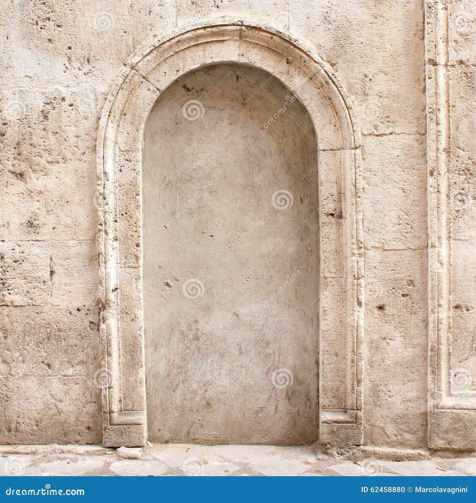Old Closed Arch way stock photo. Image of urban, rome - 62458880