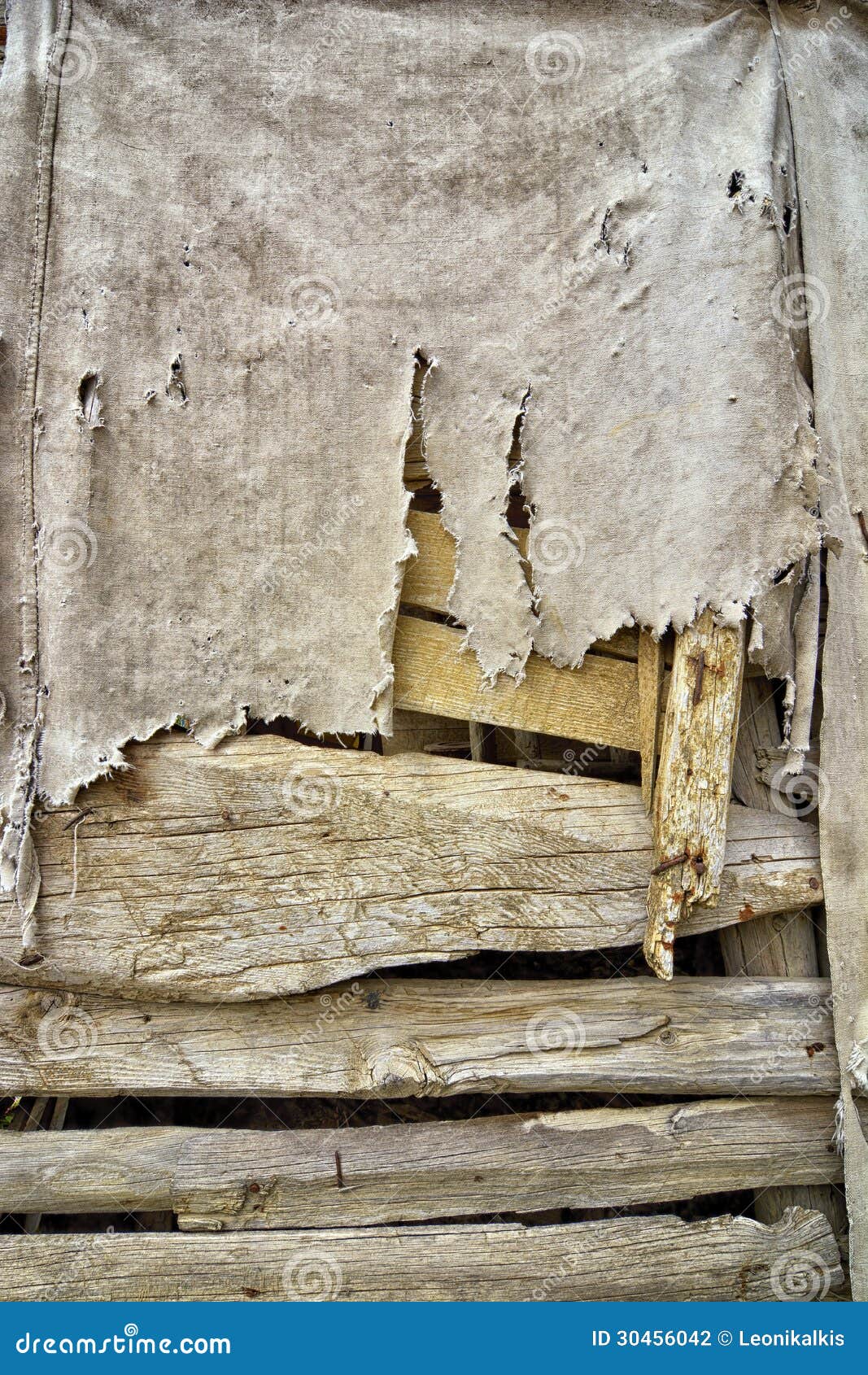 Old cloth on wood stock photo. Image of ripped, wood - 30456042