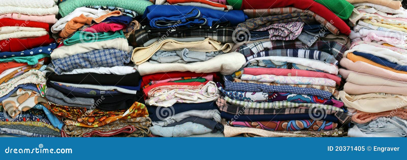 Old clothes stock image. Image of casual, jersey, multi - 20371405