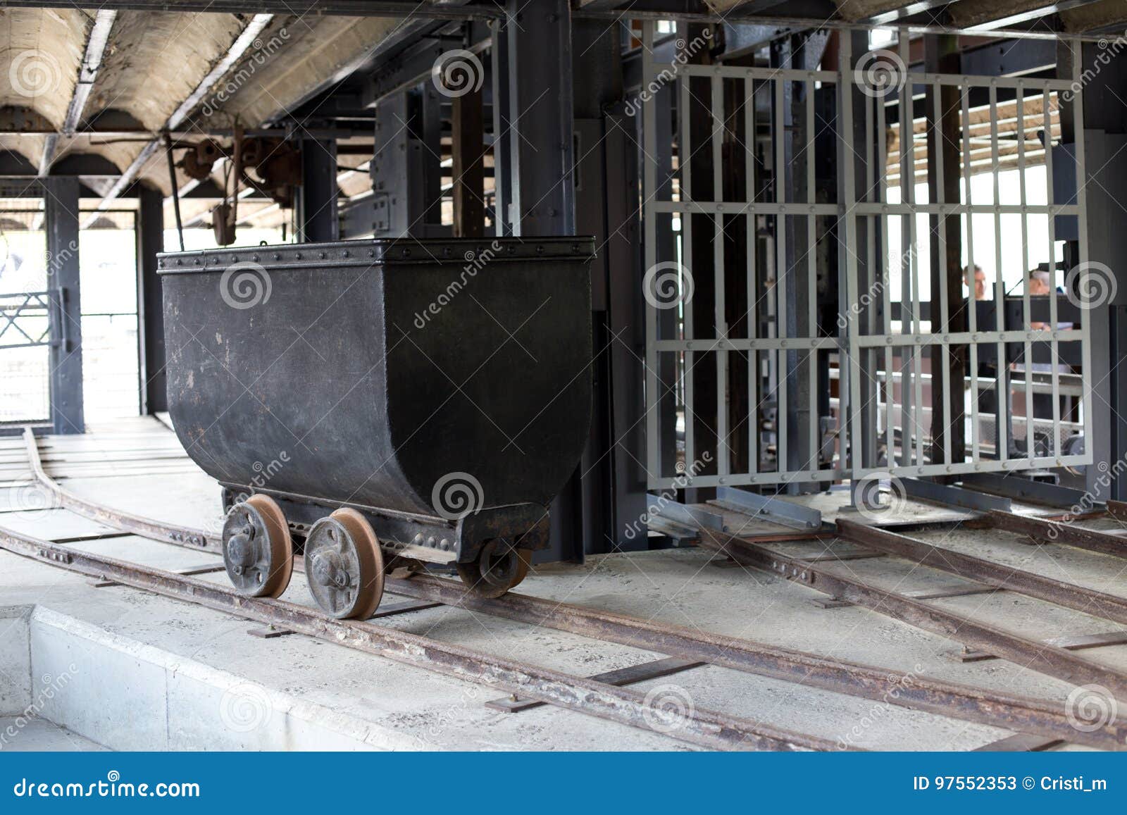 Old coal mine stock image. Image of drill, belgium, energy - 97552353