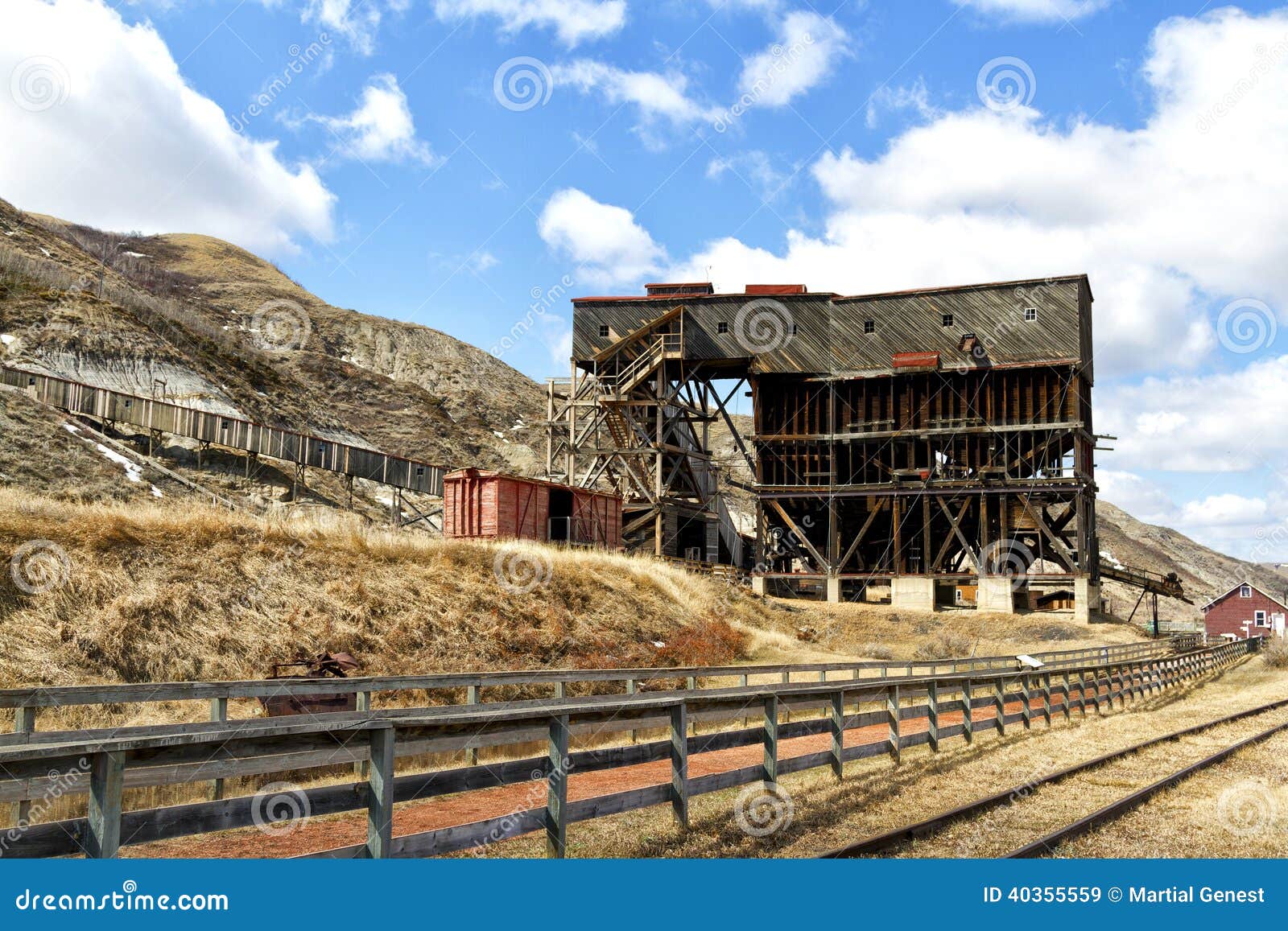 Old coal mine stock image. Image of resource, heating - 40355559