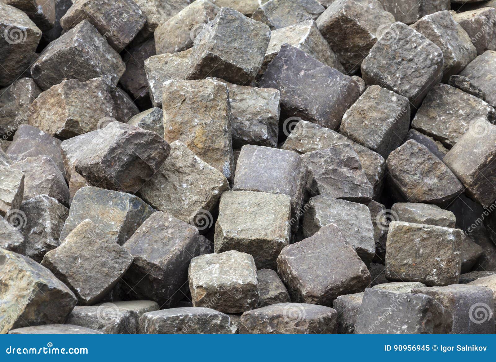 Old cobble stock image. Image of material, background - 90956945