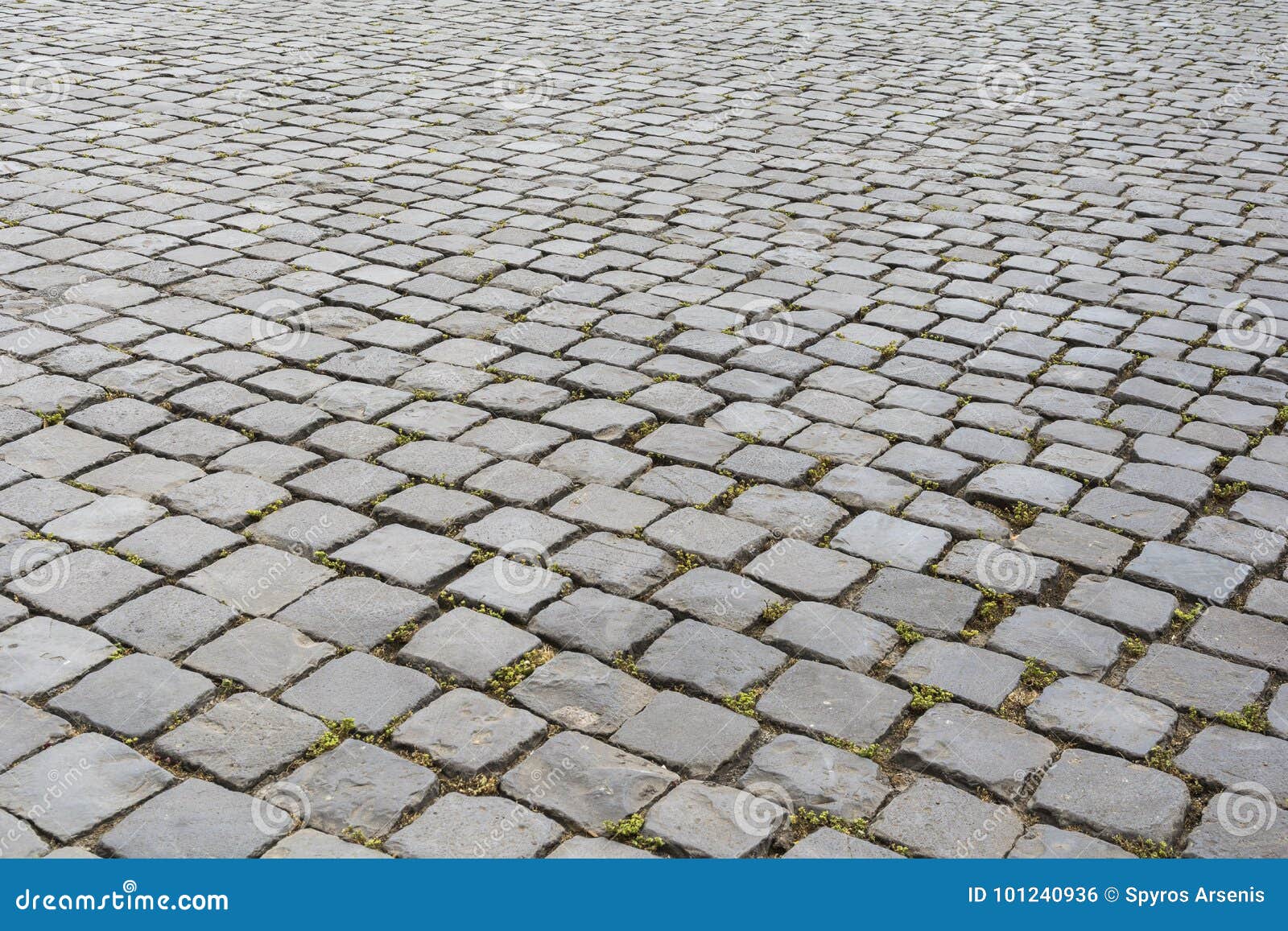 Old Cobble Stone Road in Rome Stock Photo - Image of block, closeup ...
