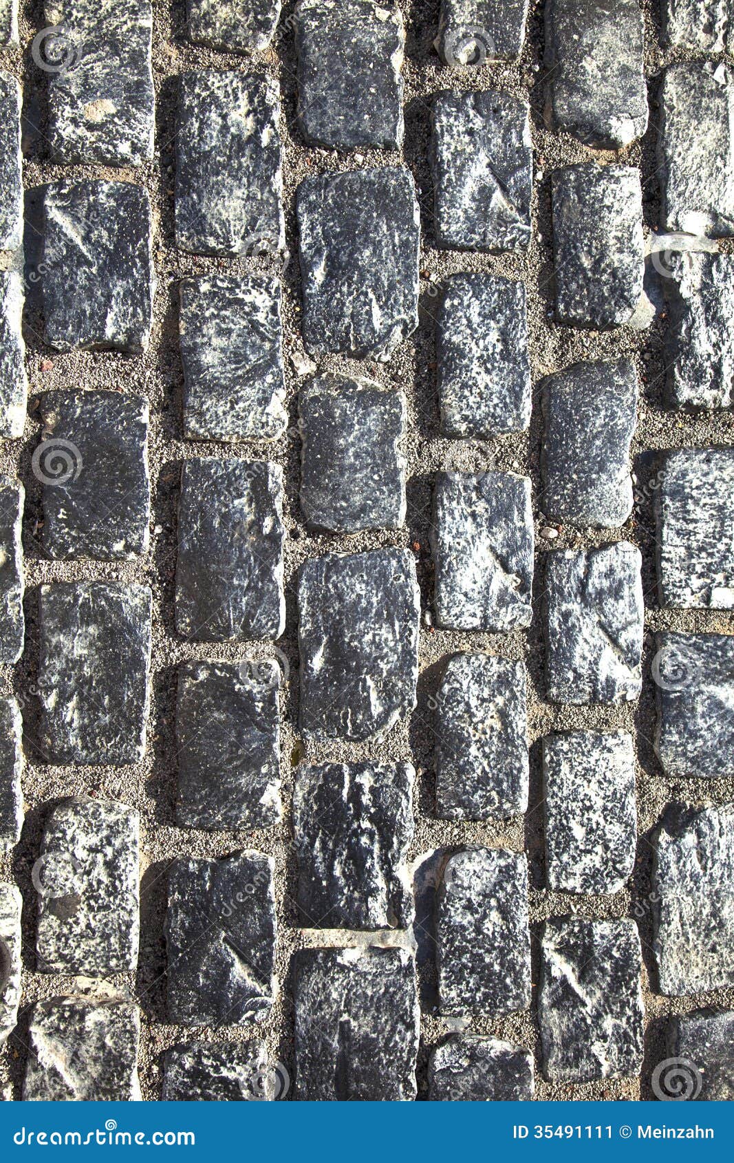 Old cobble stone street stock image. Image of gray, block - 35491111