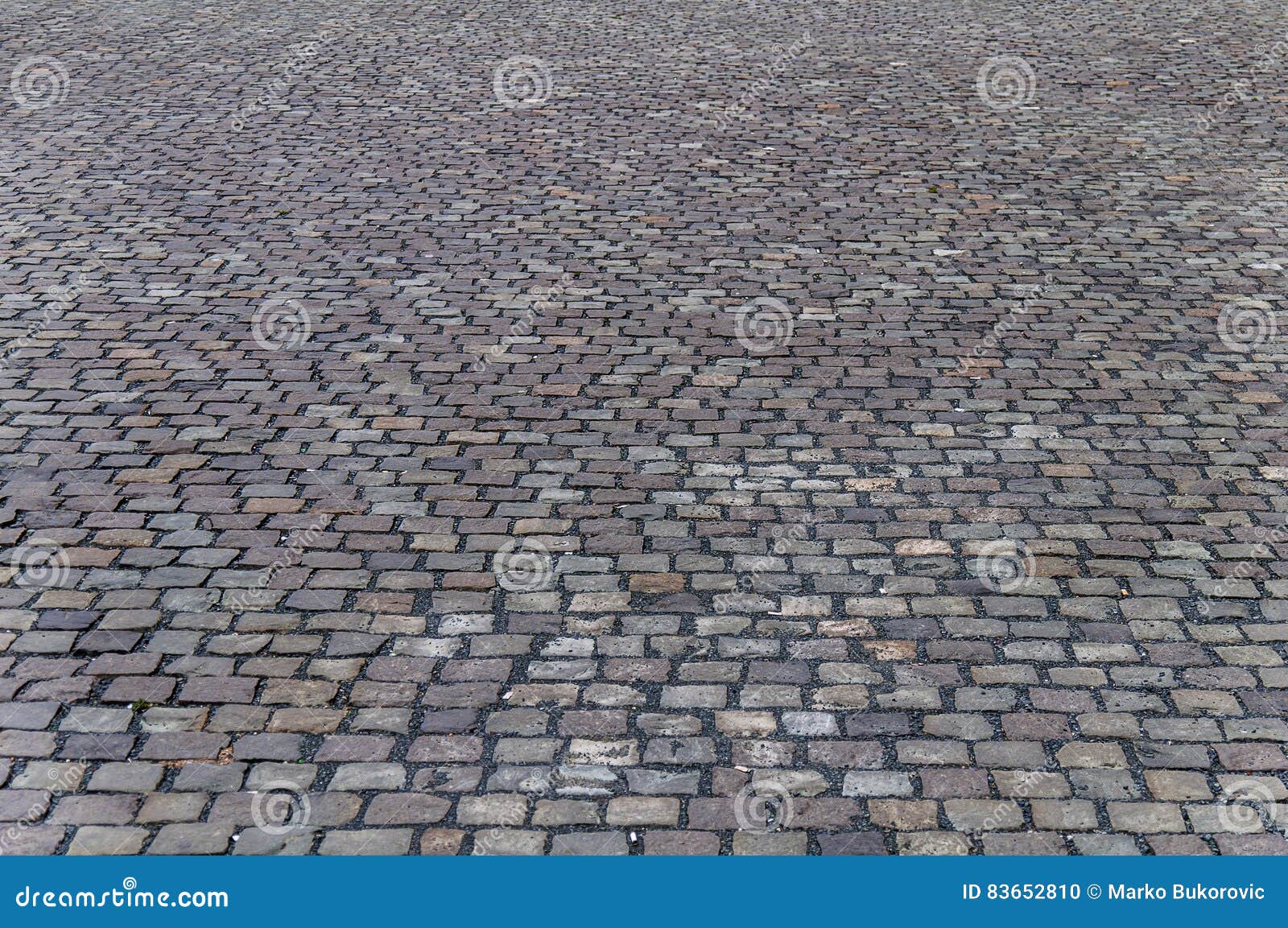 Old Cobbled Road Surface in Timisoara Stock Photo - Image of cobbled ...