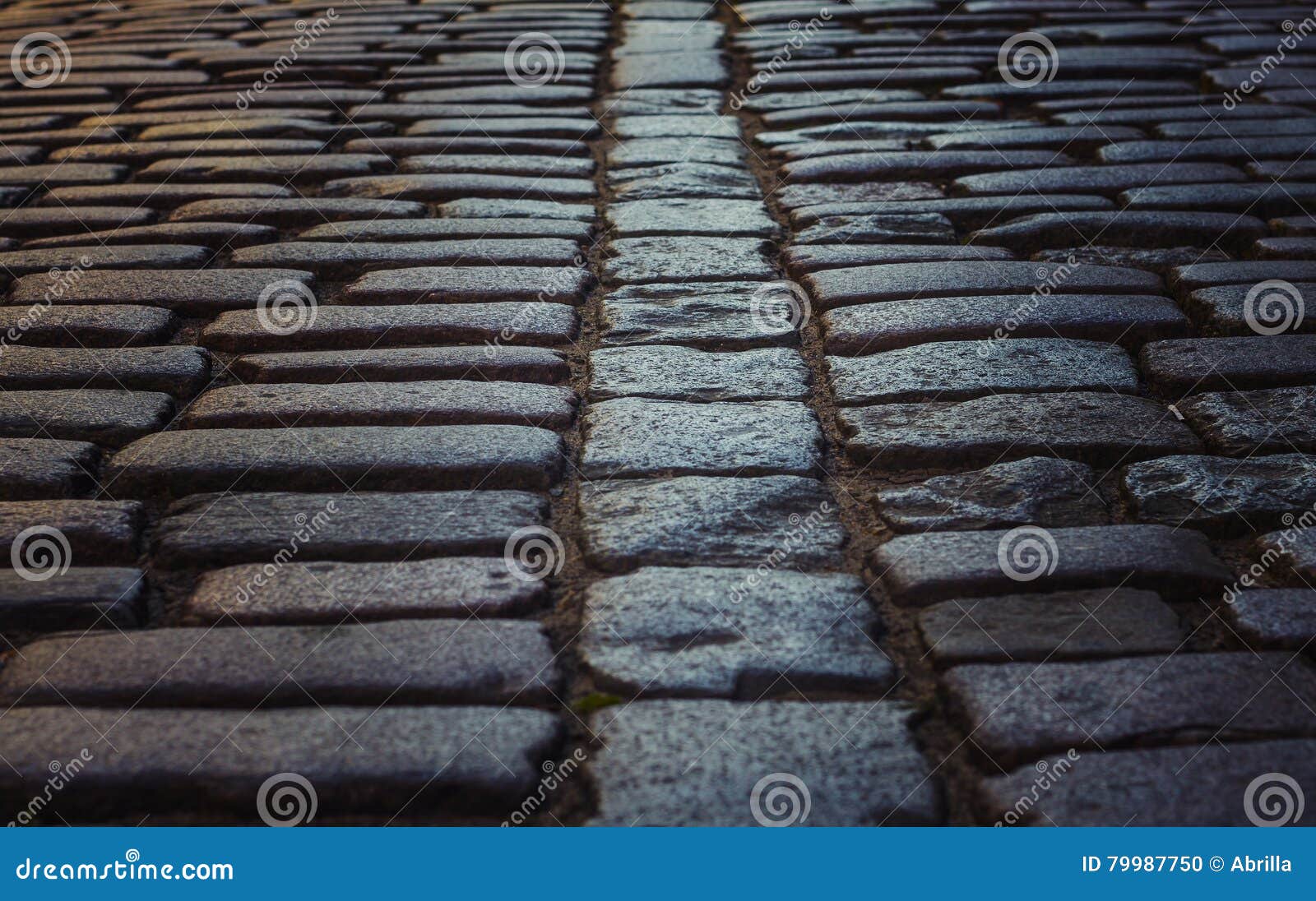 Old Cobbled Stone Pavement, Paving Close-up Stock Photo - Image of ...