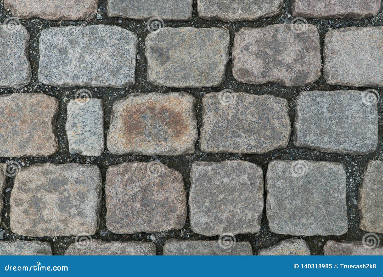 Old Cobbled Stone Texture Background, Pavement Structure on Road. Stock ...