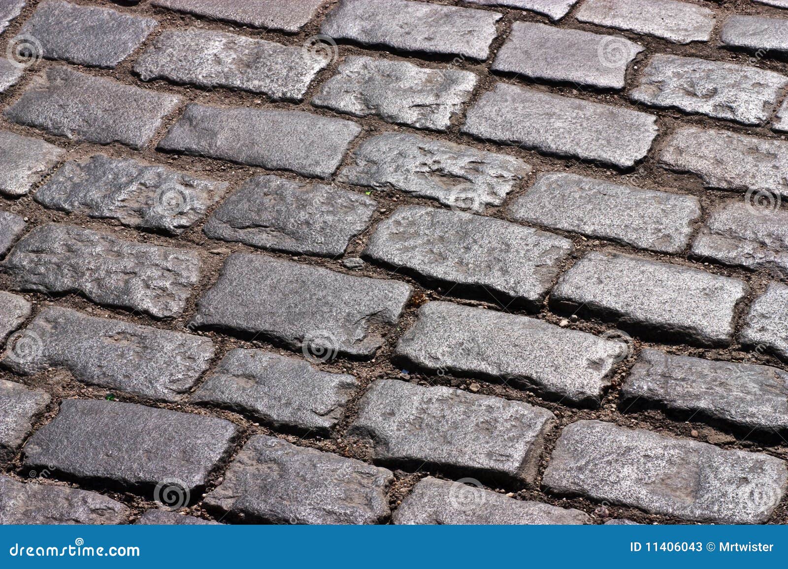 Old cobblestone road stock image. Image of cobblestone - 11406043
